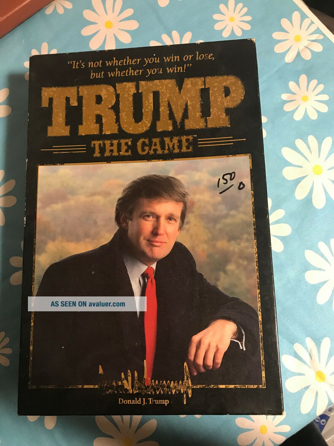 Donald TRUMP THE GAME Pre - President 1989 Milton Bradley Board Game ...