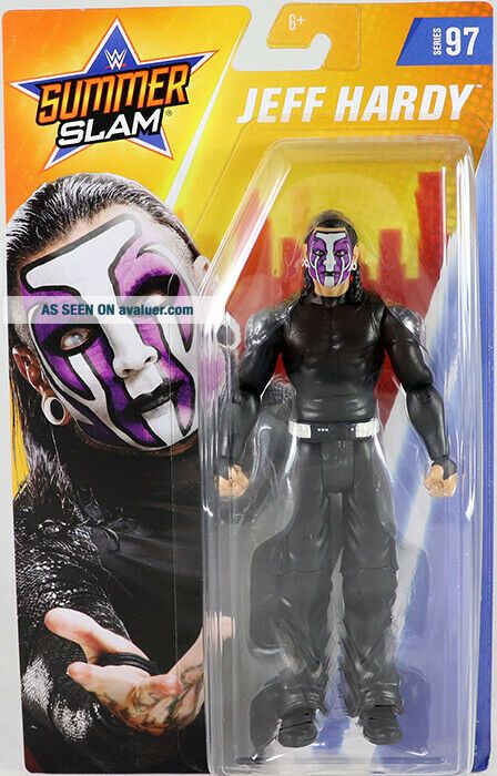 Jeff Hardy - WWE Series 97 Mattel Toy Wrestling Action Figure | #9660164