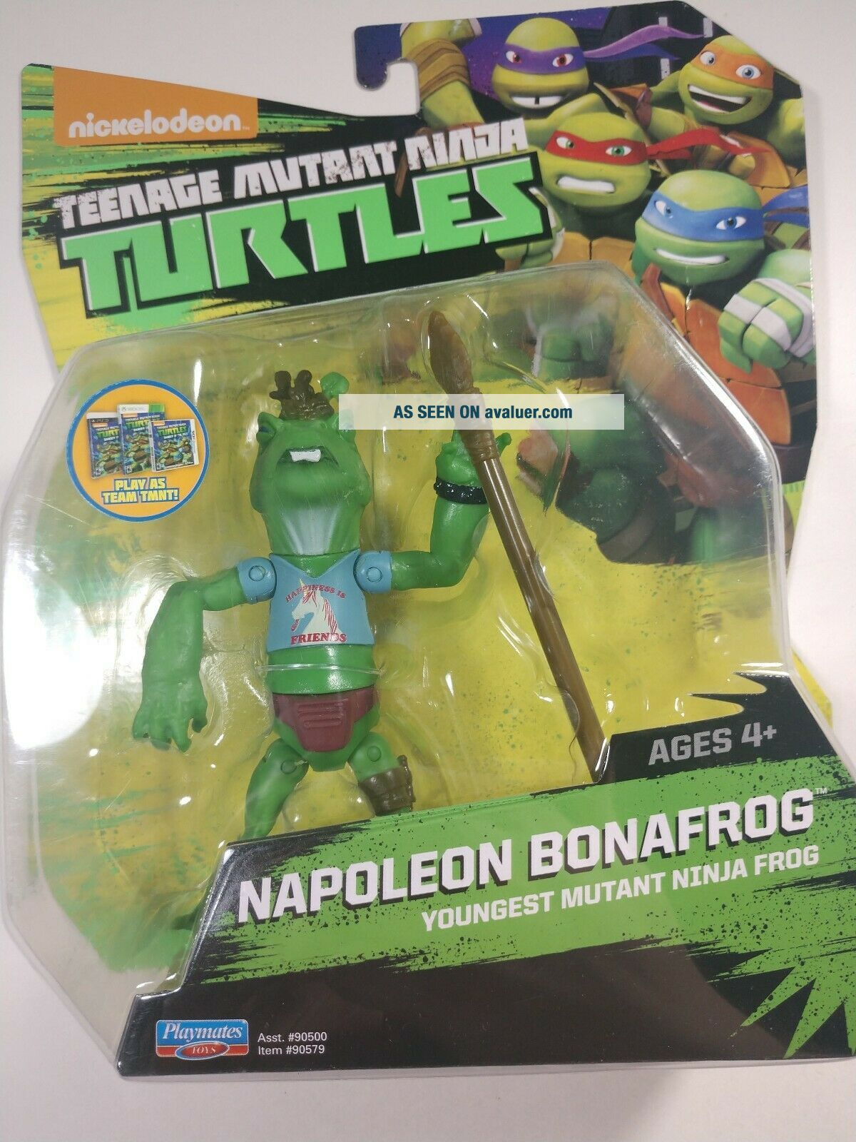 Napoleon Bonafrog TMNT Teenage Mutant Ninja Turtles Action Figure MIB ...