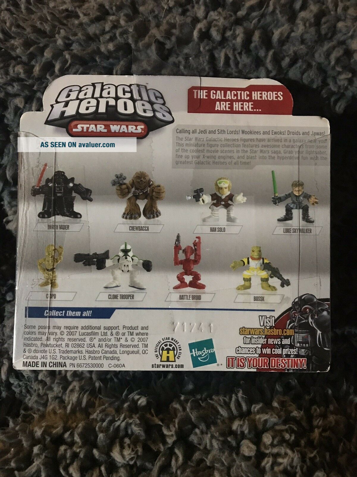 Hasbro Galactic Heroes: Bossk Star Was | #9668288