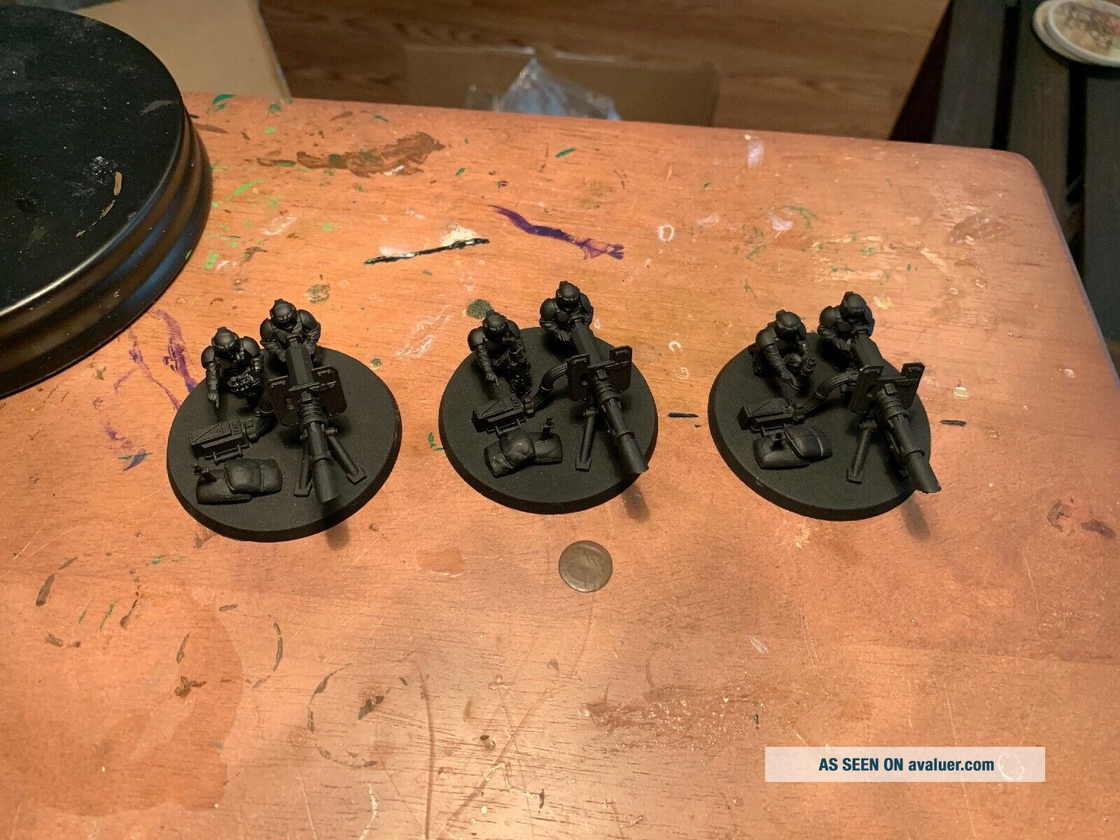 Warhammer 40k Astra Militarum Cadian Lascannons Heavy Weapons Squad (3 ...