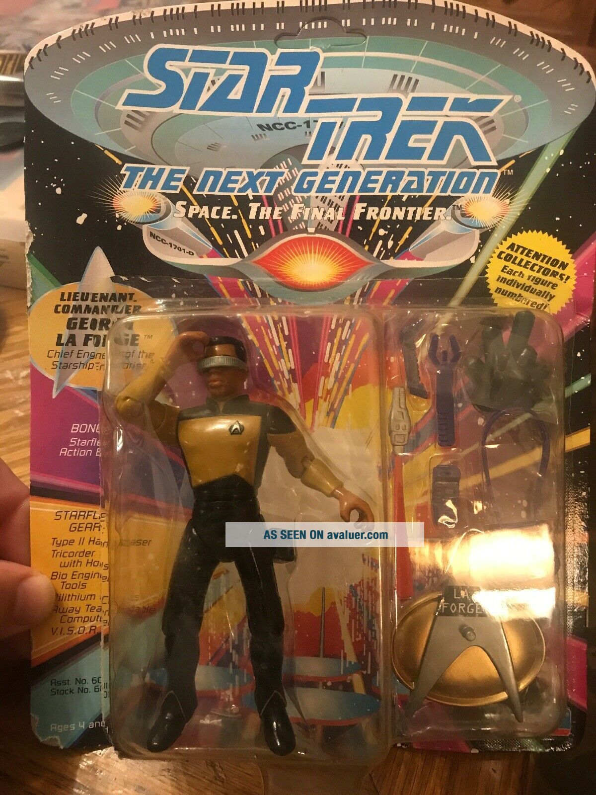 Playmates Toys Star Trek The Next Generation Lt Comm Geordi La Forge