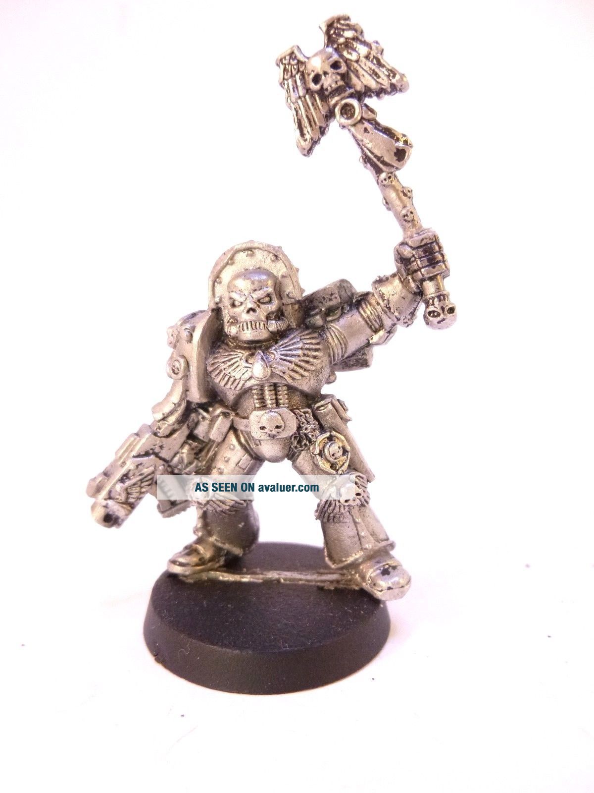Warhammer 40k Space Marines Blood Angels Chaplain Metal OOP | #9699176