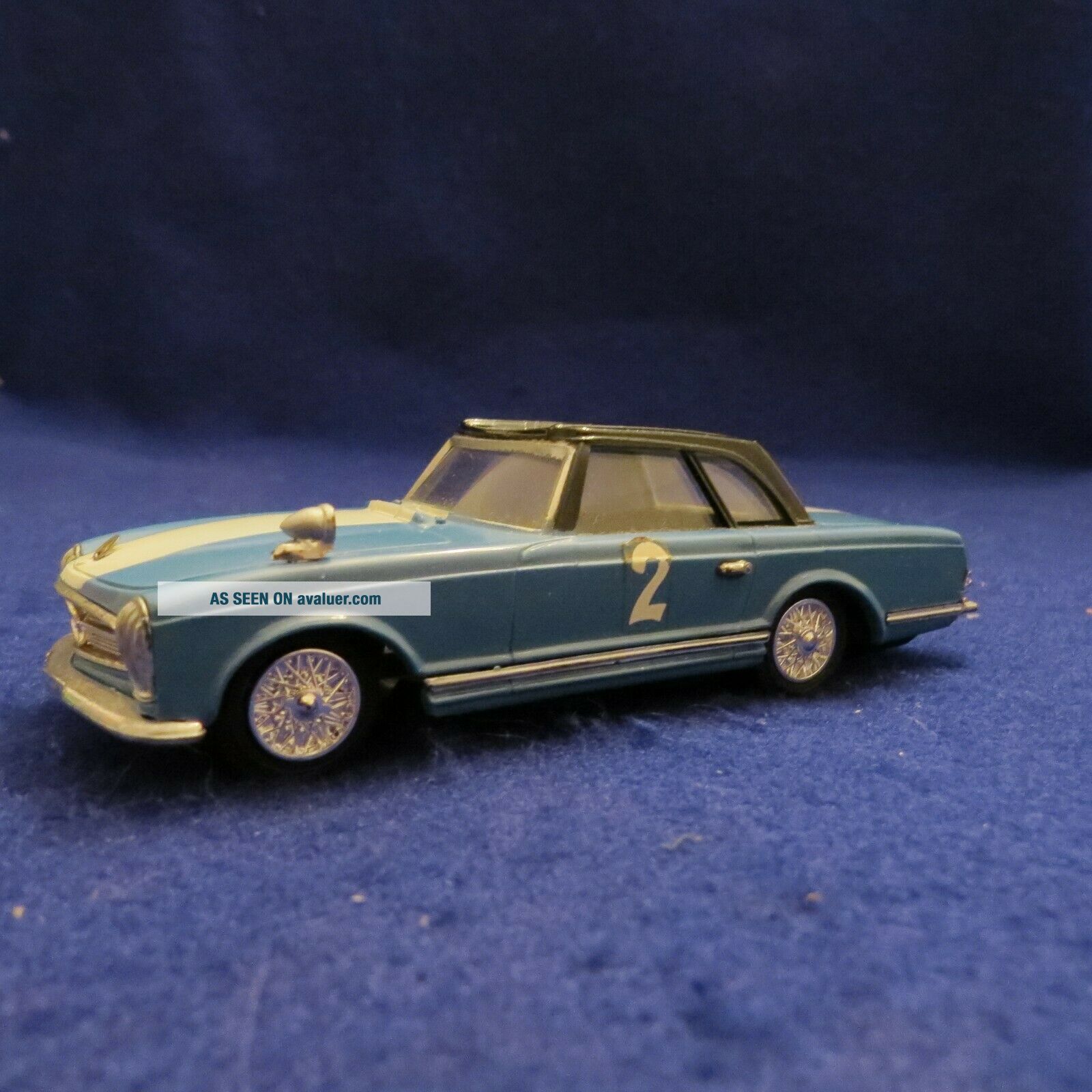 Vintage 1964 Ideal Motorific Mercedes 230 SL Toy Battery Operated Car ...