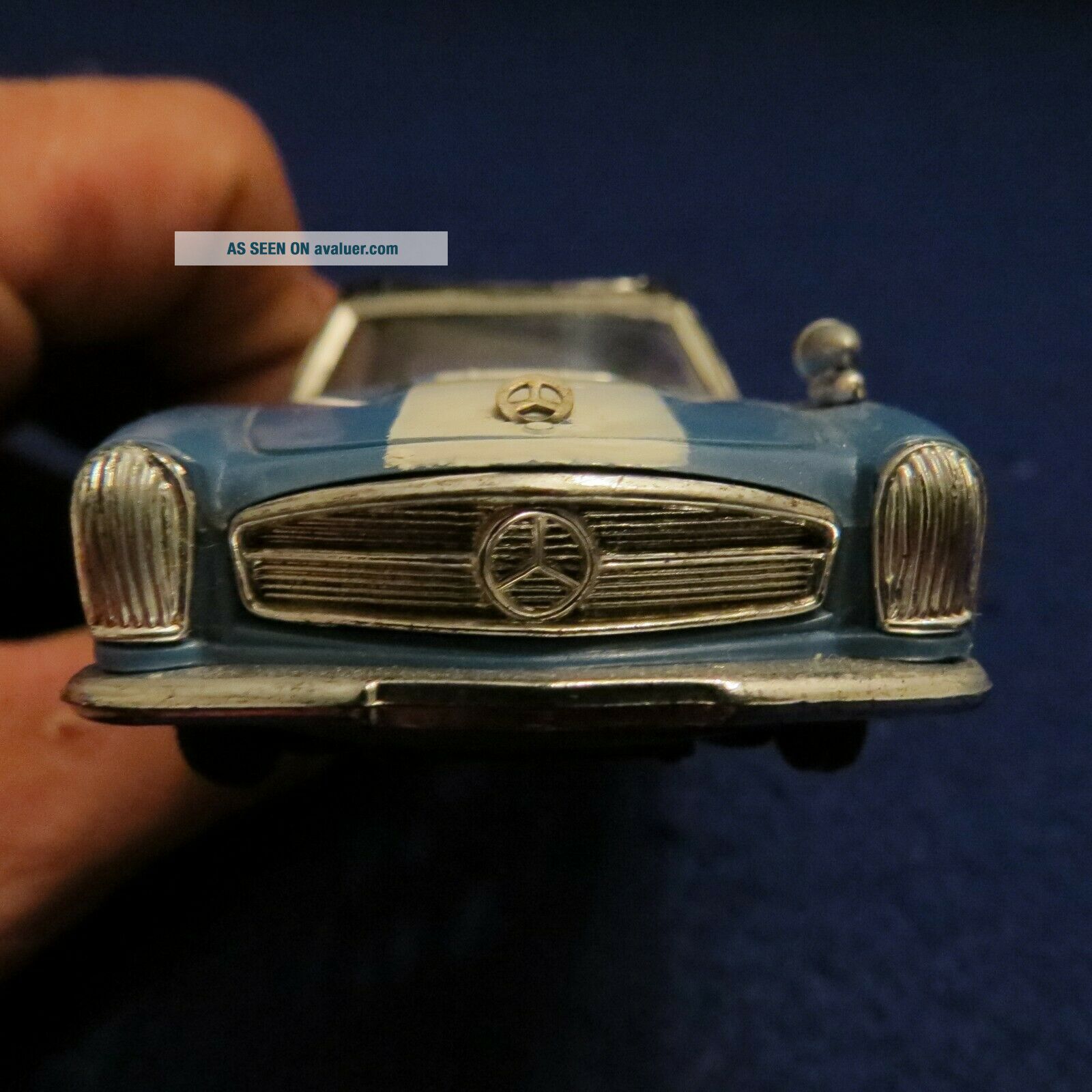 Vintage 1964 Ideal Motorific Mercedes 230 SL Toy Battery Operated Car ...