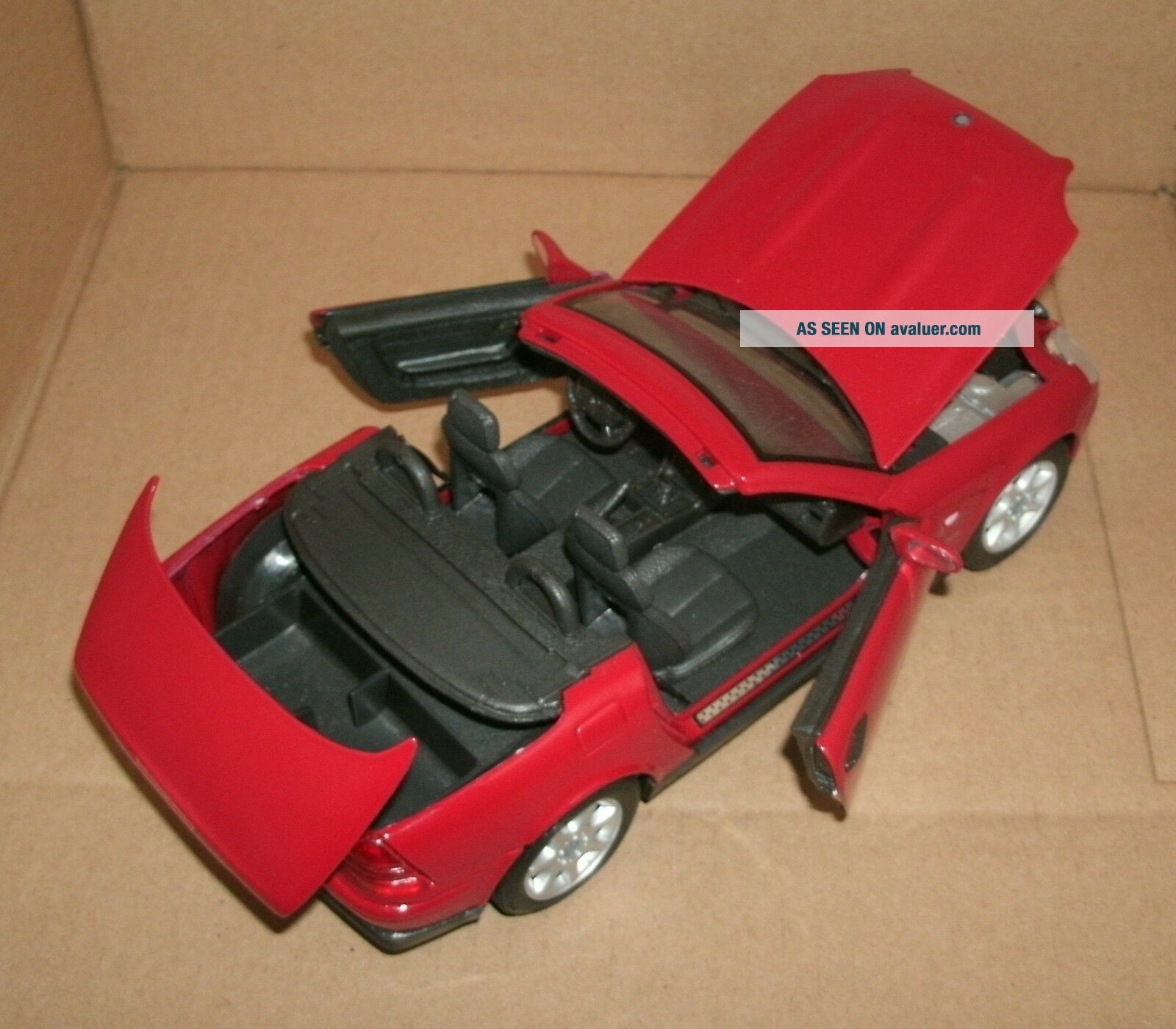 1/18 Scale 1996 Mercedes Benz SLK 230 Diecast Model Convertible Car ...