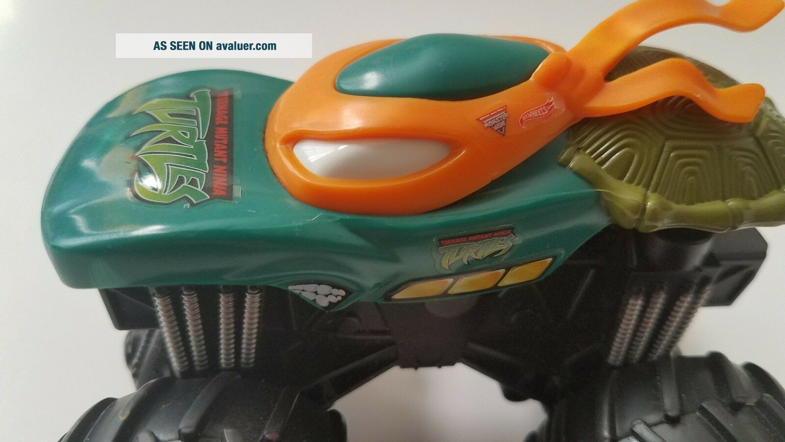 2010 Mattel And Hot Wheels TMNT Monster Jam Truck Michelangelo ...