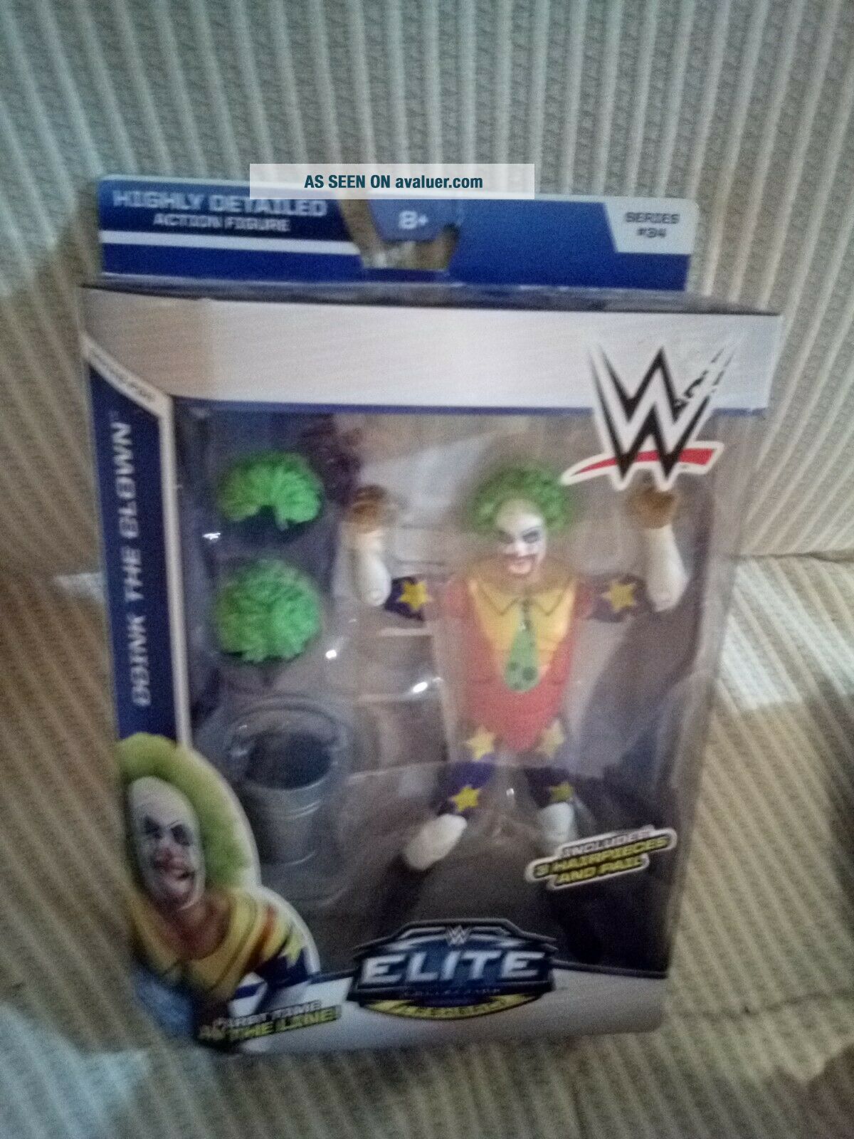 WWE Elite Flashback Series 34 Doink The Clown Wrestling Action Figure ...