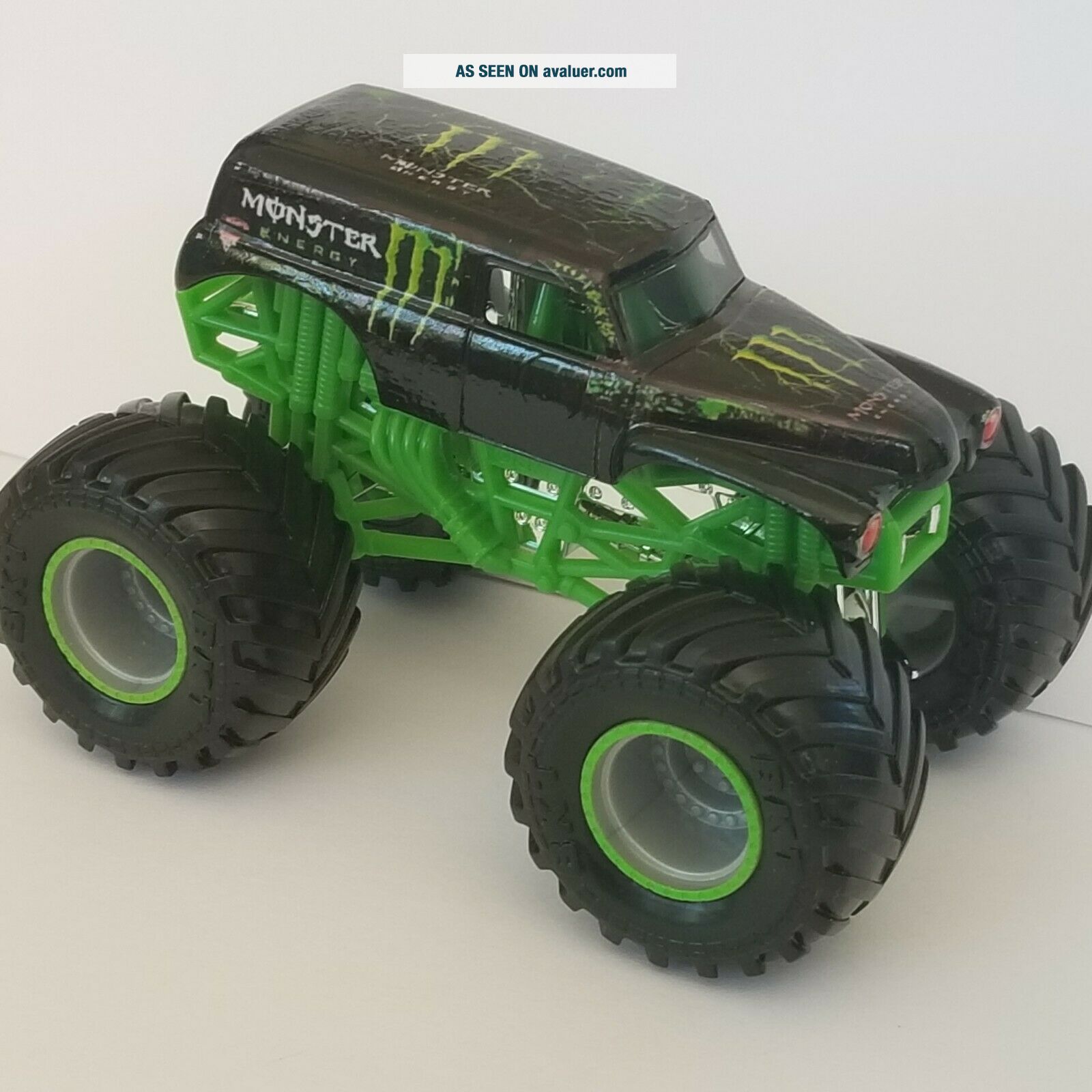 Hot Wheels MONSTER ENERGY Drink Monster Jam Custom Monster Truck 2019 ...
