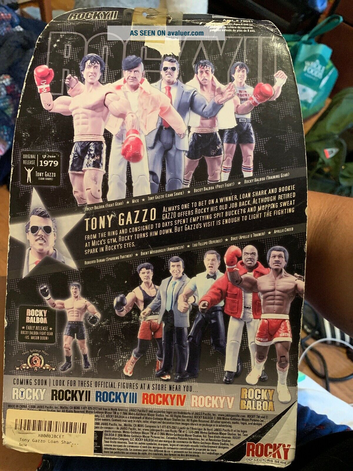 Rocky II Series 2 Tony Gazzo Action Figure | #9700036