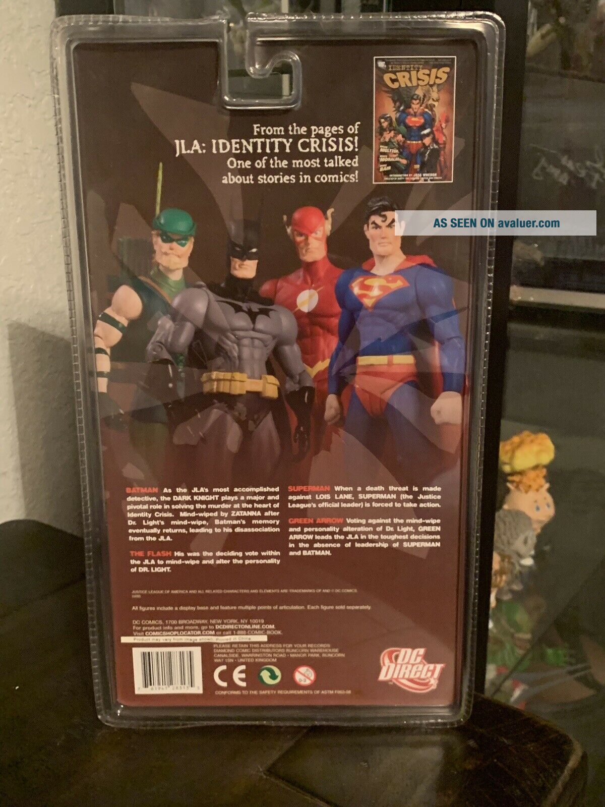 JLA Identity Crisis BATMAN Action Figure DC Direct Justice League Of ...