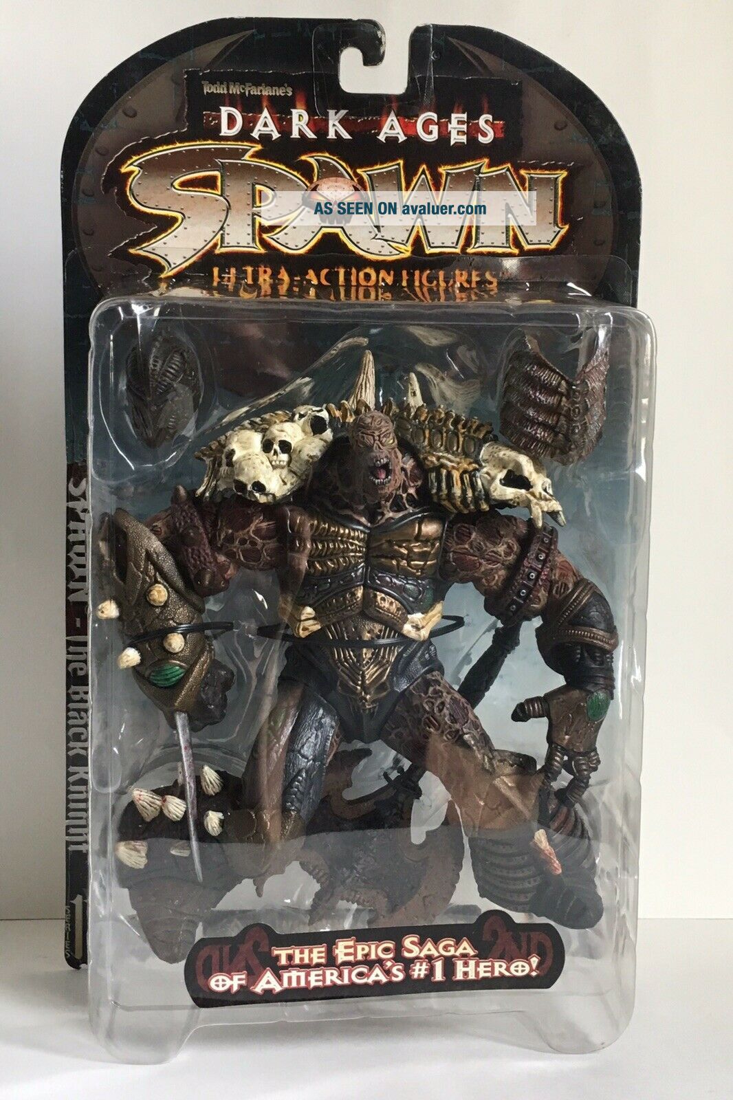 McFarlane 1998 Spawn Dark Ages Series 11 Spawn The Black Knight Repaint ...