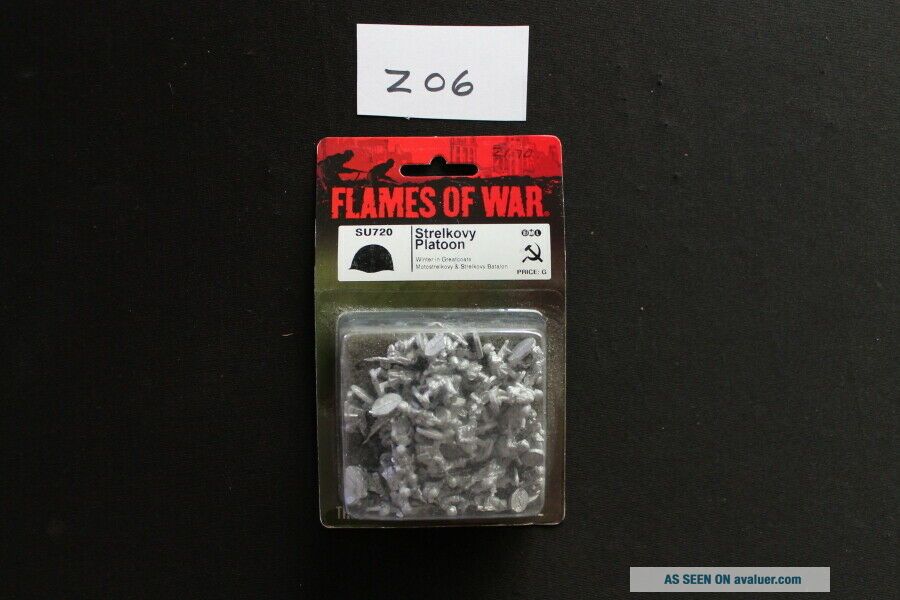 Flames Of War SU720 Strelkovy Platoon Soviet Russian Greatcoat Z06 ...
