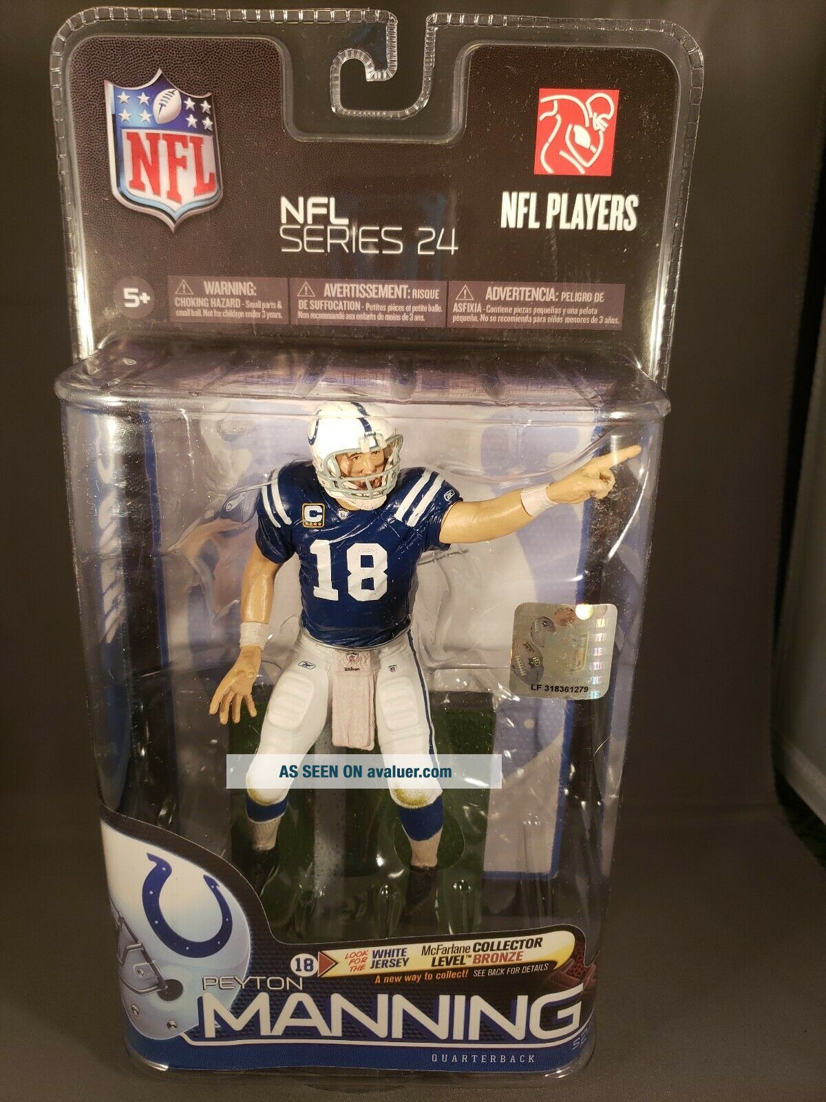 McFarlane Toys NFL Series 24 Peyton Manning 5 Action Figure | #9722364