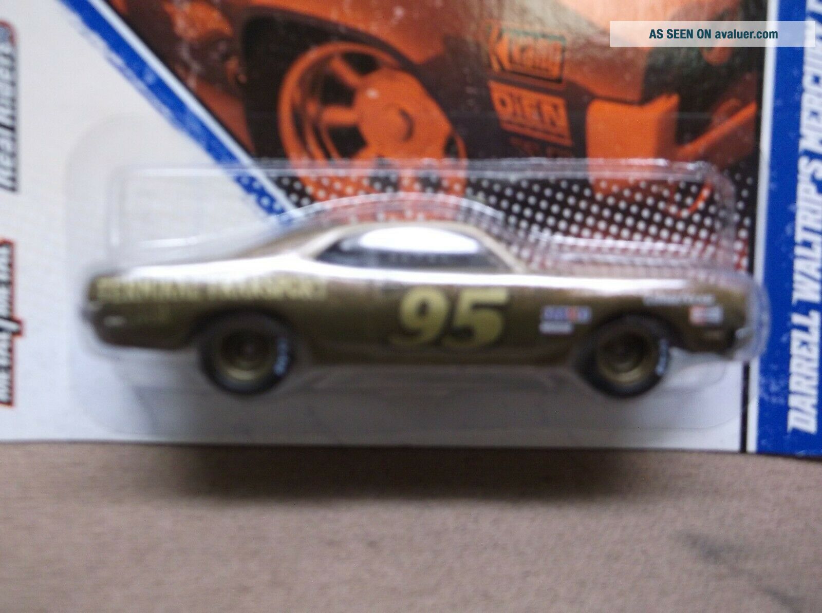HOT WHEELS VINTAGE RACING 13 DARRELL WALTRIP MERCURY CYCLONE NASCAR ...