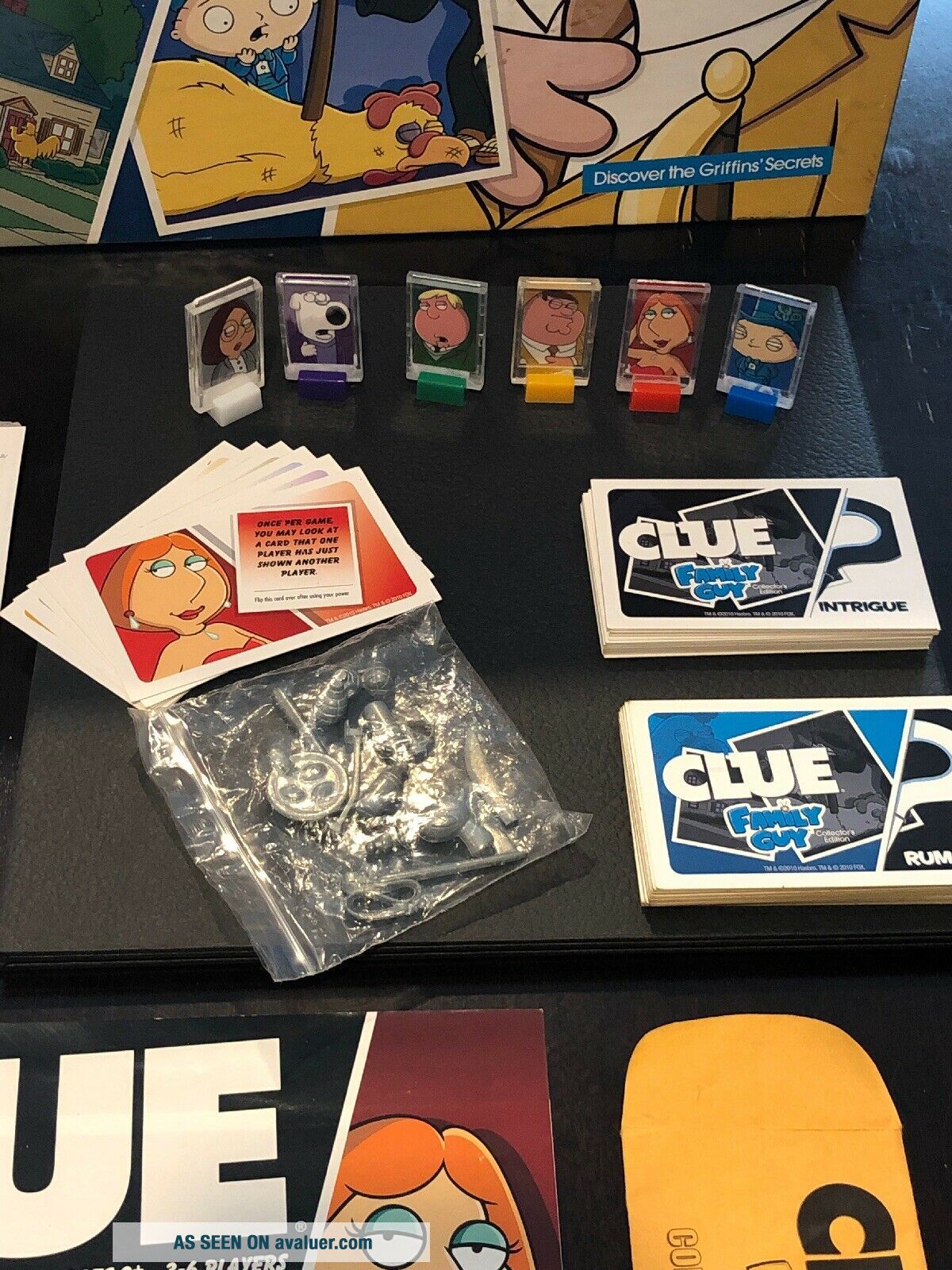 Family Guy Clue Board Game Collectors Edition Complete | #9748108