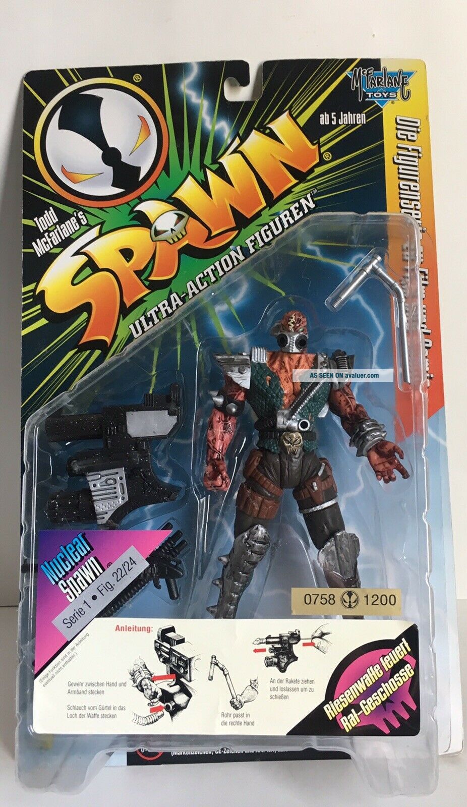 McFarlane Series 5 Limited Edition Numbered German Variant Nuclear ...