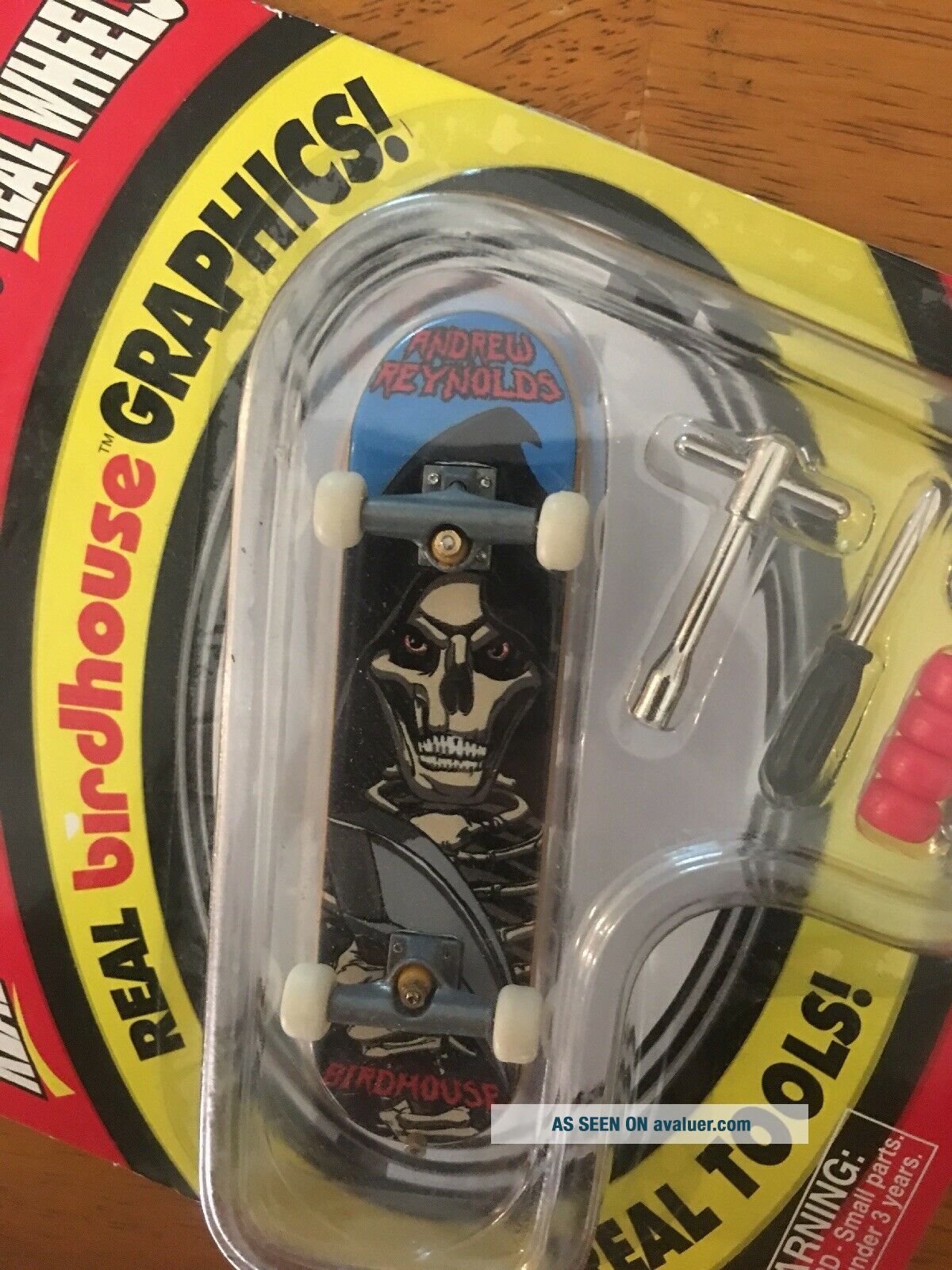 Rare Vintage Tech Deck Andrew Reynolds Birdhouse Rabbit Fingerboard ...
