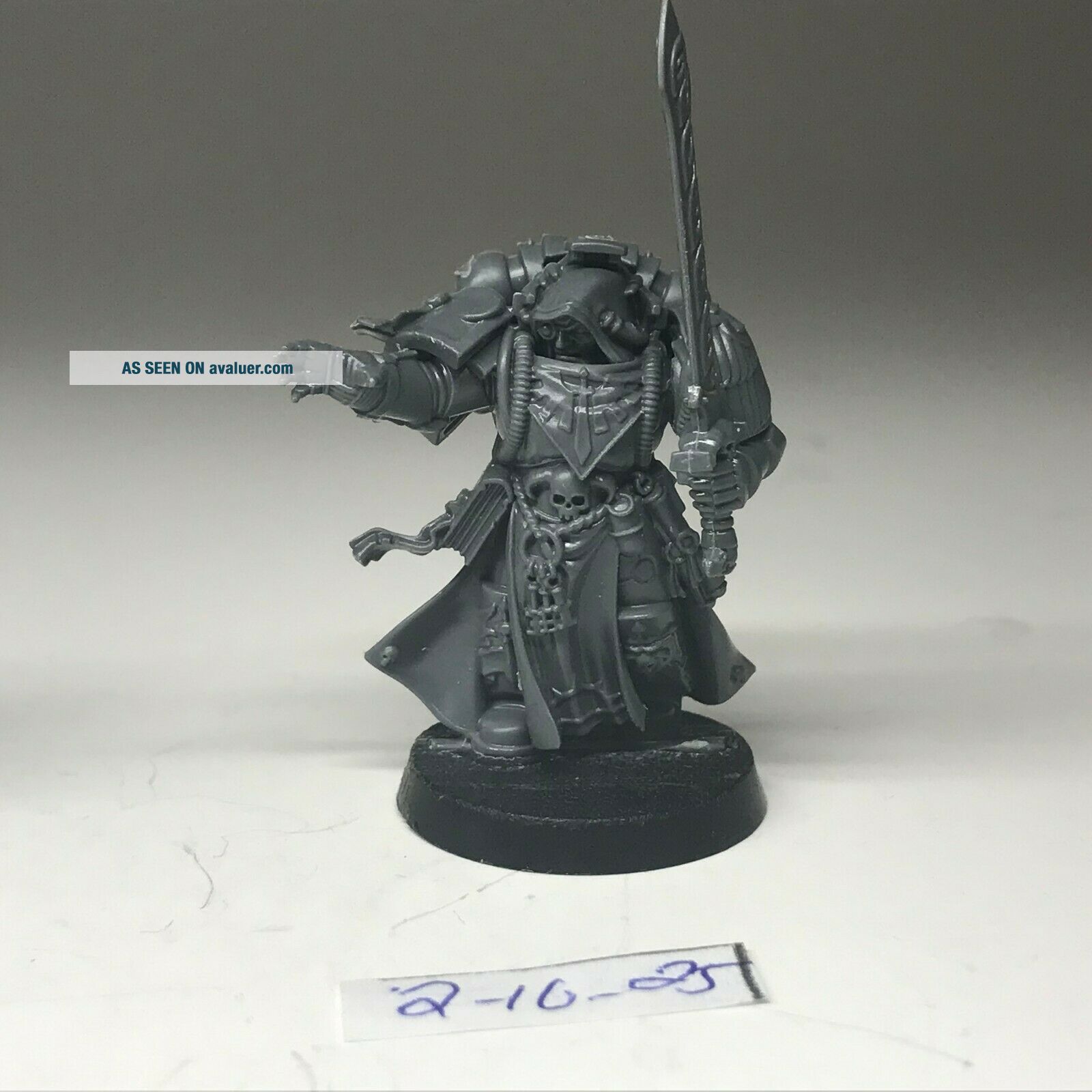Warhammer 40k Space Marines - Dark Angels Librarian Turmiel - Dark ...