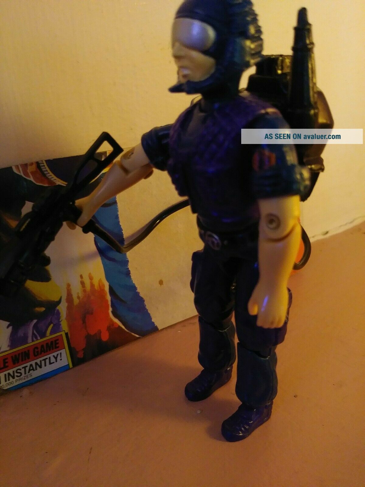 1985 GI Joe ARAH Cobra Tele - Viper Complete With Filecard | #9745218