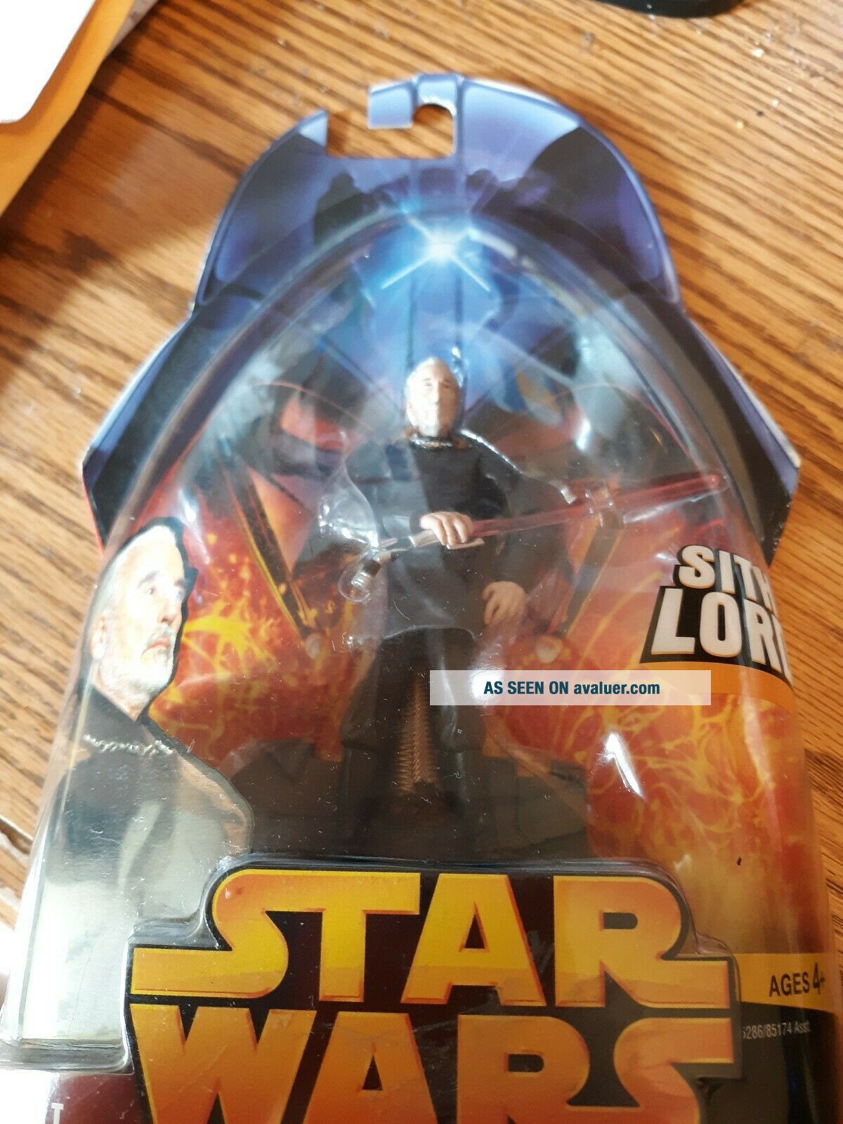 NIP Hasbro Star Wars Revenge Of The Sith Count Dooku Sith Lord Action ...