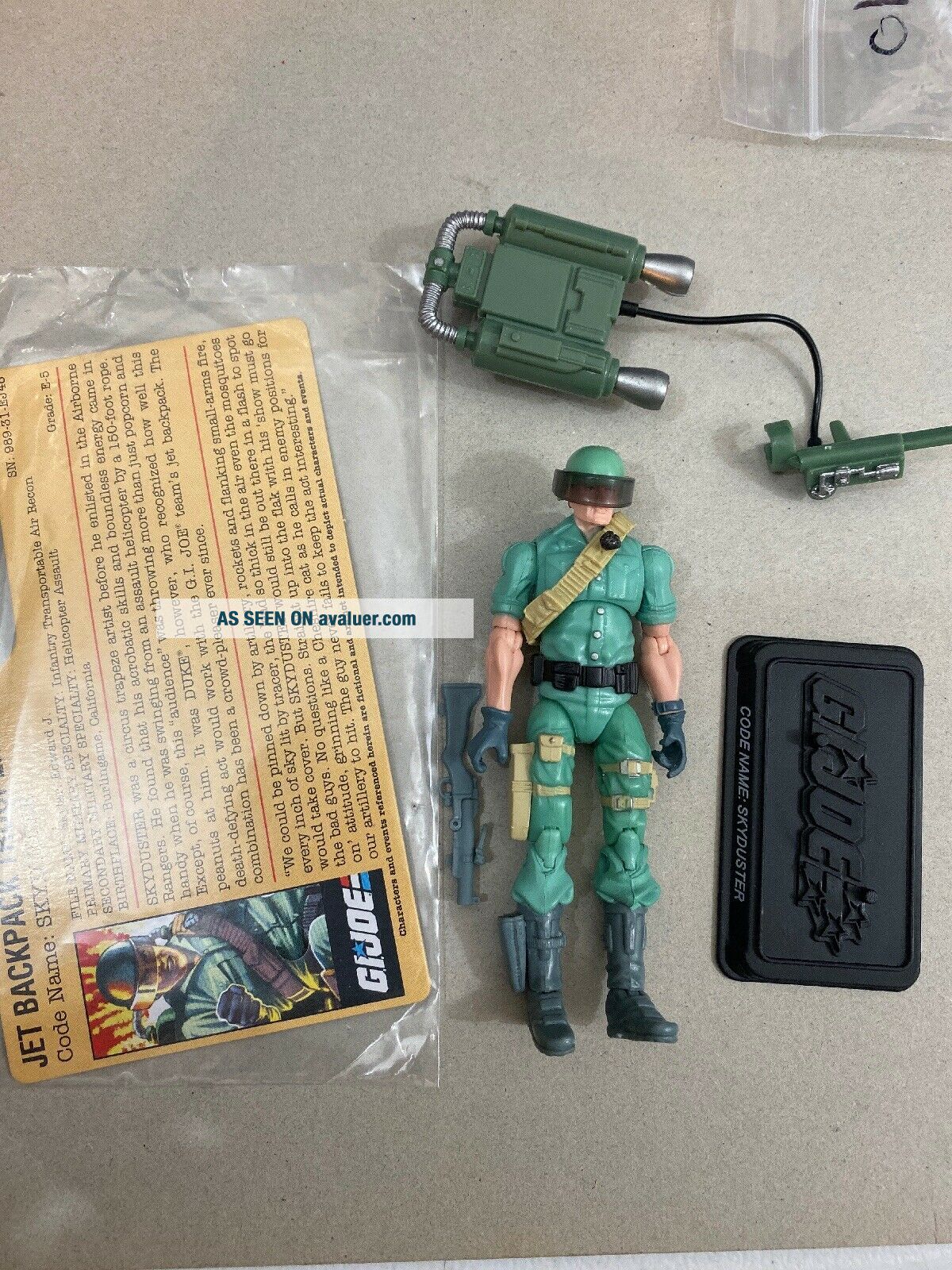 GI Joe 25th Anniversary TRU Exclusive Air Command Skyduster Complete ...