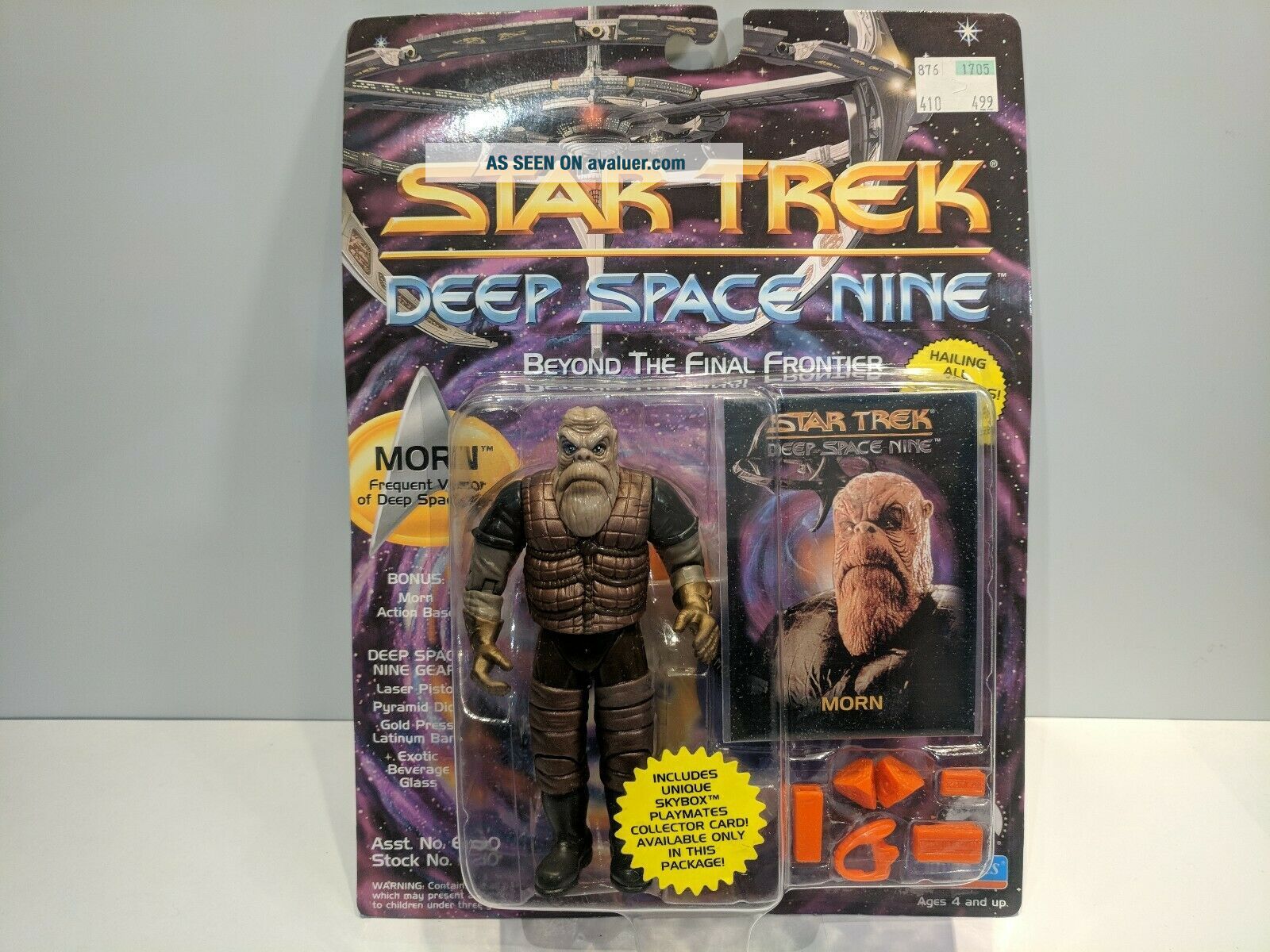 1993 Star Trek Deep Space Nine Morn Playmates Action Figure NOC | #9765329
