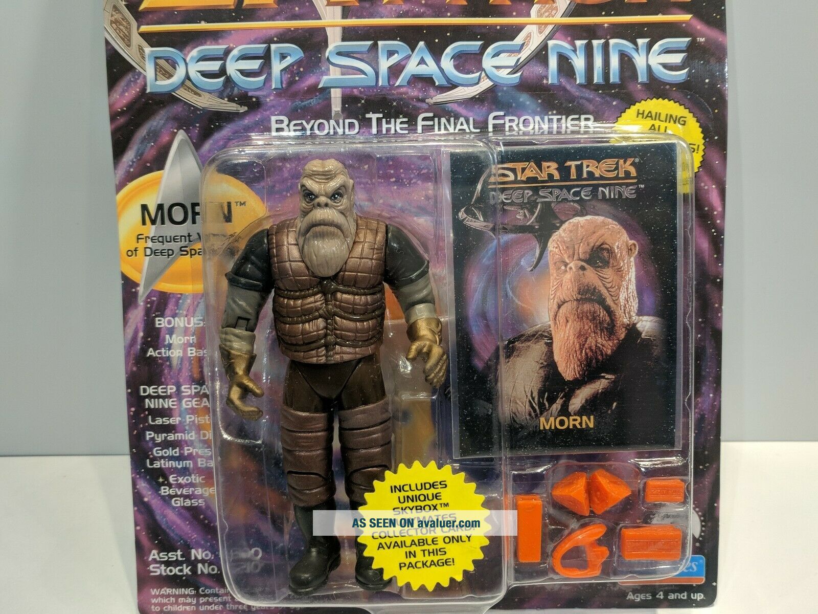 1993 Star Trek Deep Space Nine Morn Playmates Action Figure NOC | #9765329