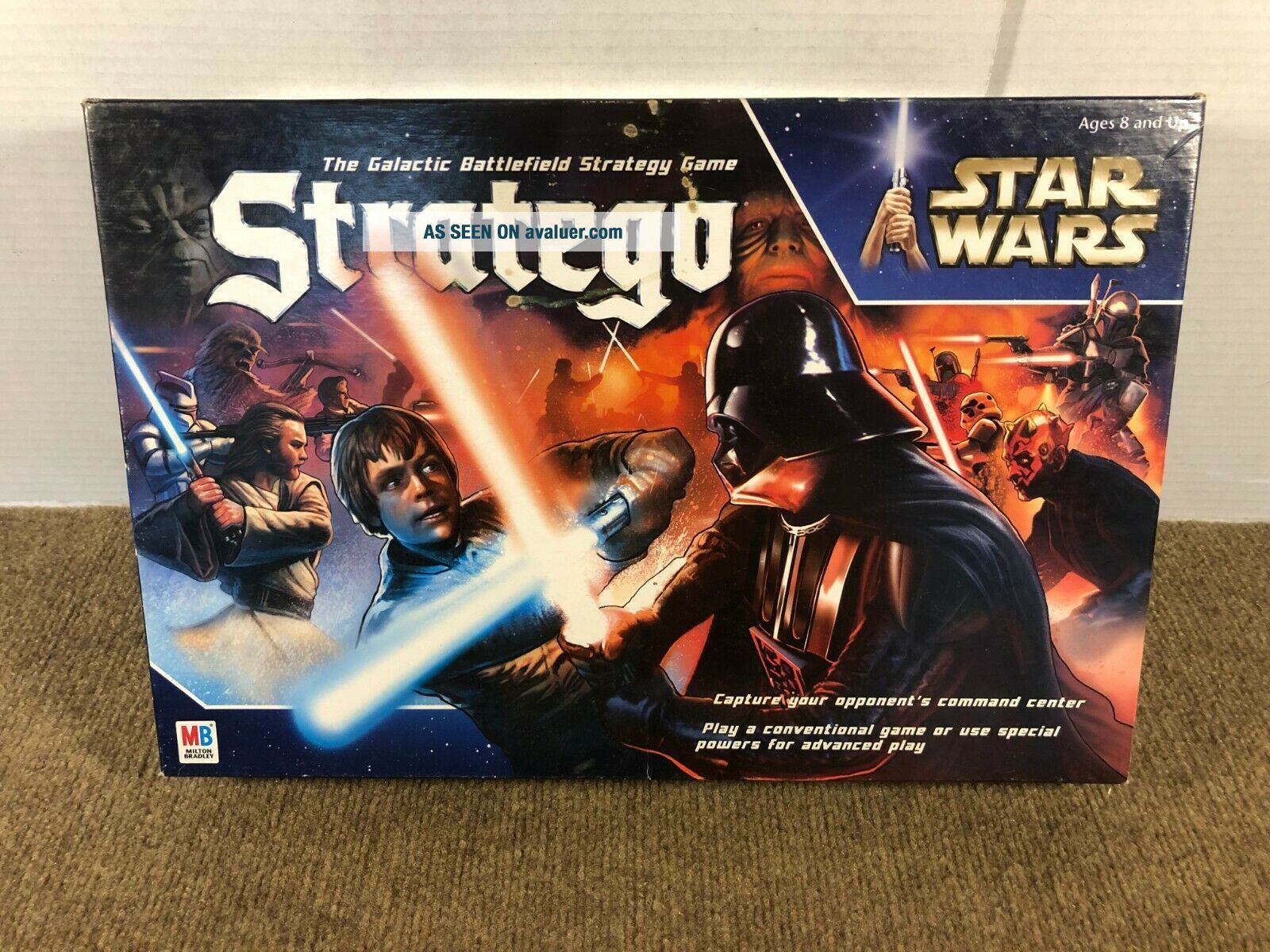 Stratego Star Wars Galactic Battlefield By Milton Bradley 2002 Complete ...