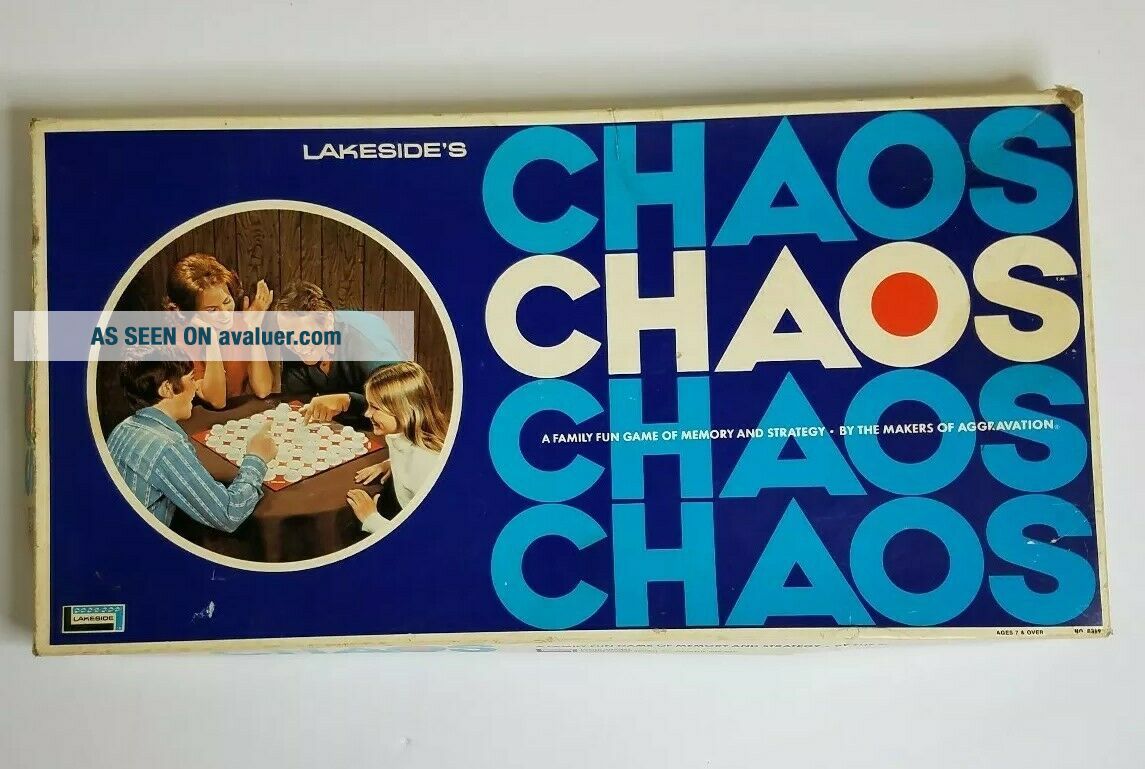 Lakeside ' S Chaos Board Game: Family Fun Game Of Memory And Strategy ...