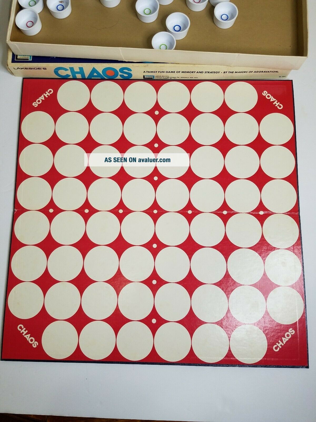 Lakeside ' S Chaos Board Game: Family Fun Game Of Memory And Strategy ...