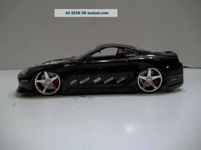 Jada Import Racer 1:24 Scale Diecast Black Toyota Supra Replacement ...