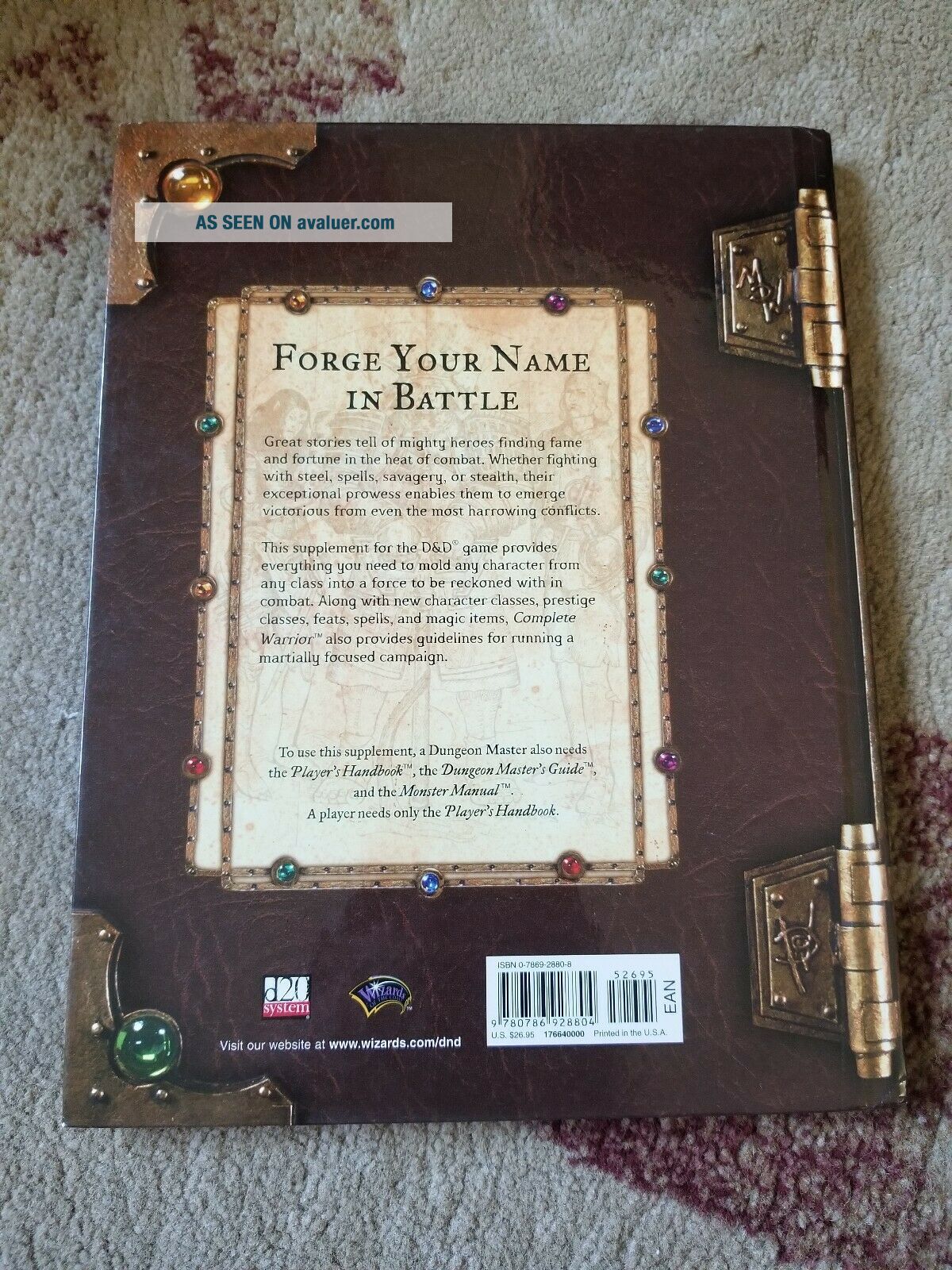 Dungeons And Dragons Complete Warrior 3. 5 Edition | #9791874