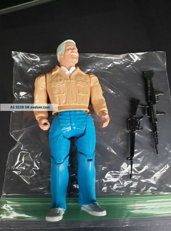 The A - Team HANNIBAL SMITH Action Figure By Galoob (Both Rifles ...