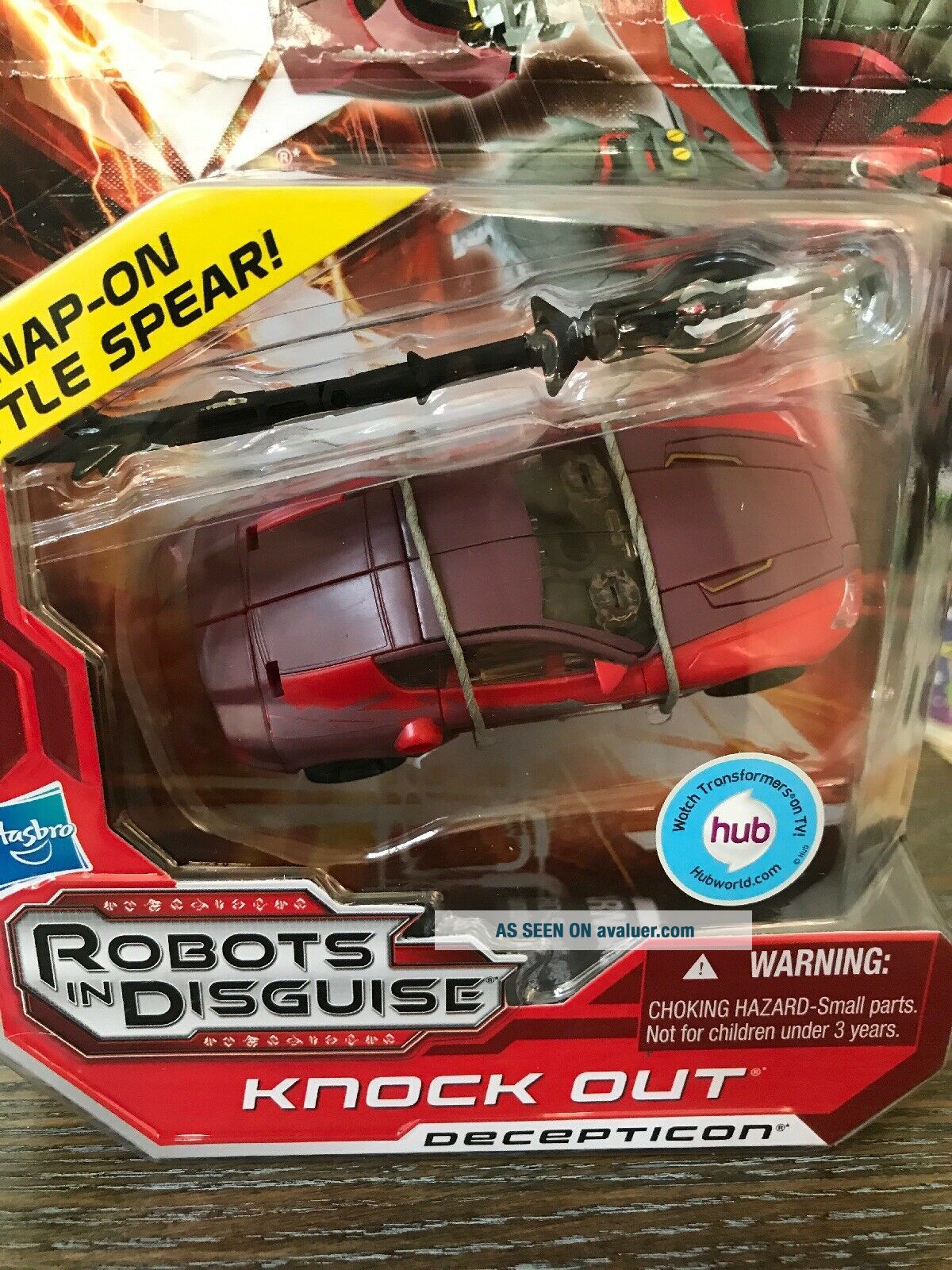KNOCK OUT Transformers Prime Robots In Disguise Deluxe Decepticon ...