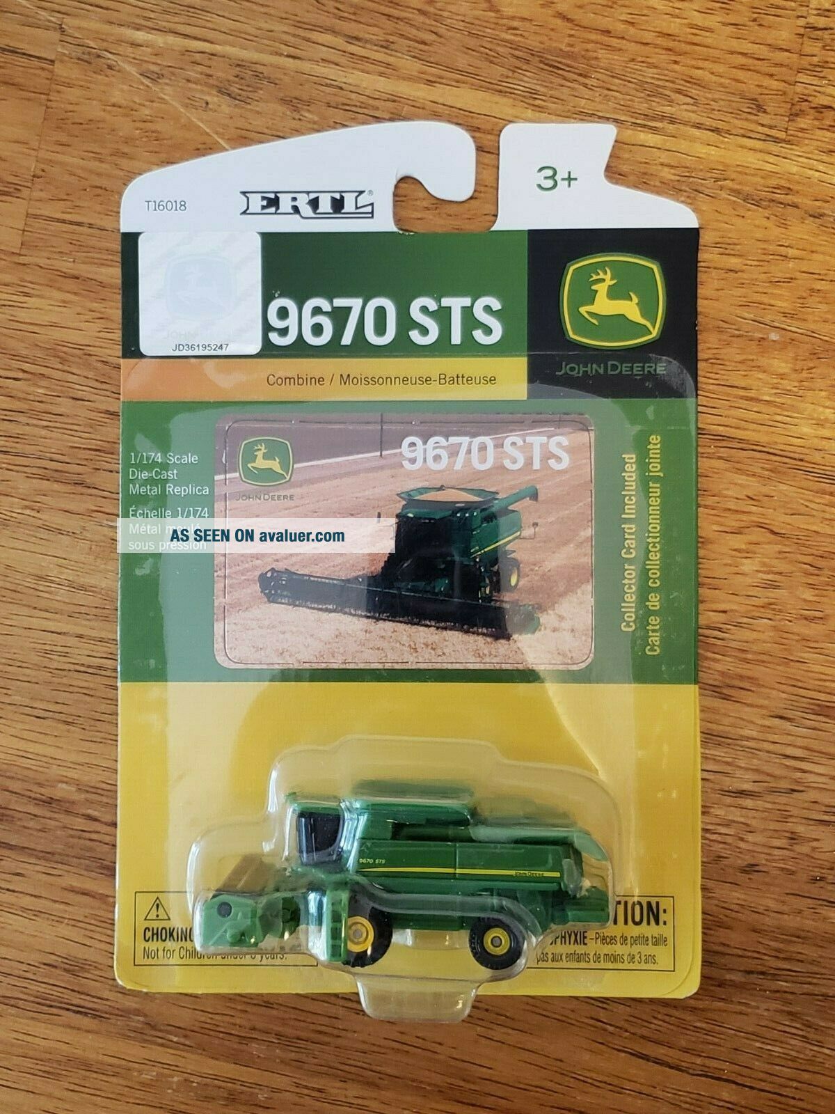John Deere Ertl 1/174 Scale 9670 Sts Combine Micro Mini Farm Toys In ...