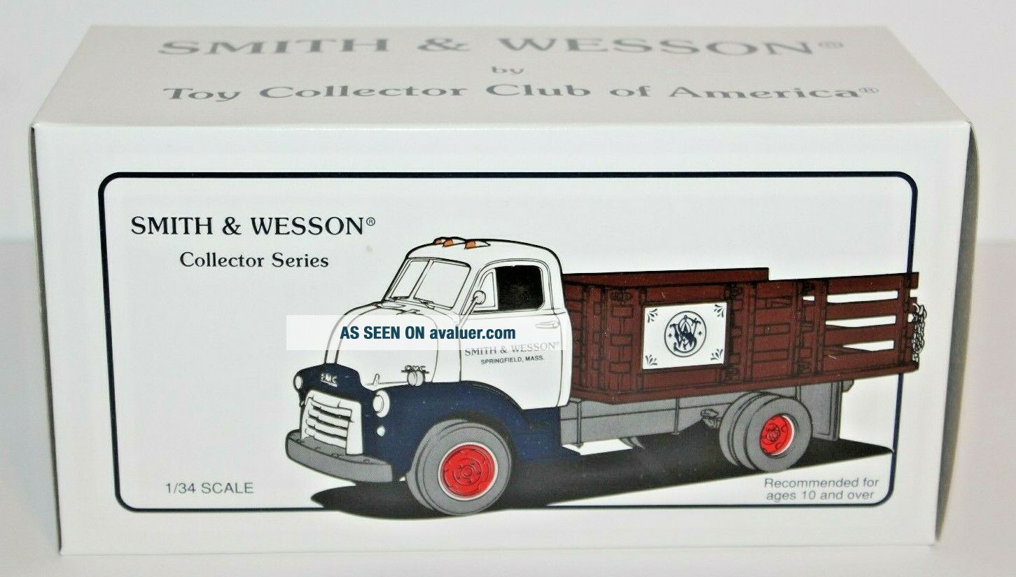 1st Gear Smith Wesson 52 GMC Rack Stake Truck 10 - 1326 1:34 Scale ...