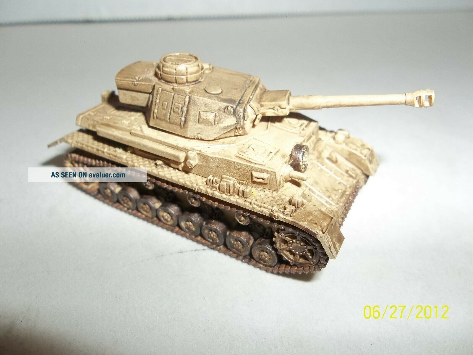 Flames Of War German WWII Panzer IV (4) Tanks Platoon Long 7. 5cm X5 ...