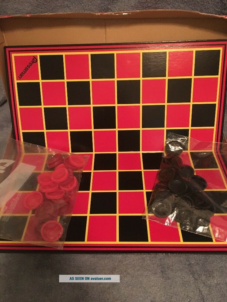 Checkers Board Games By Pressman | #9818311