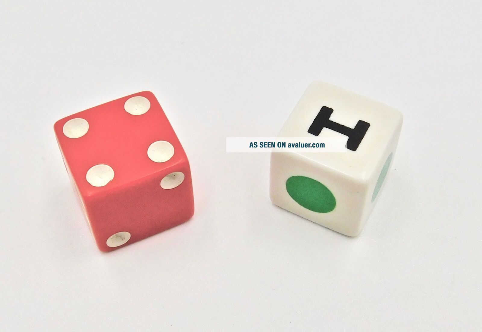 Vintage 1987 Hotels Board Game Replacement Dice | #9819066