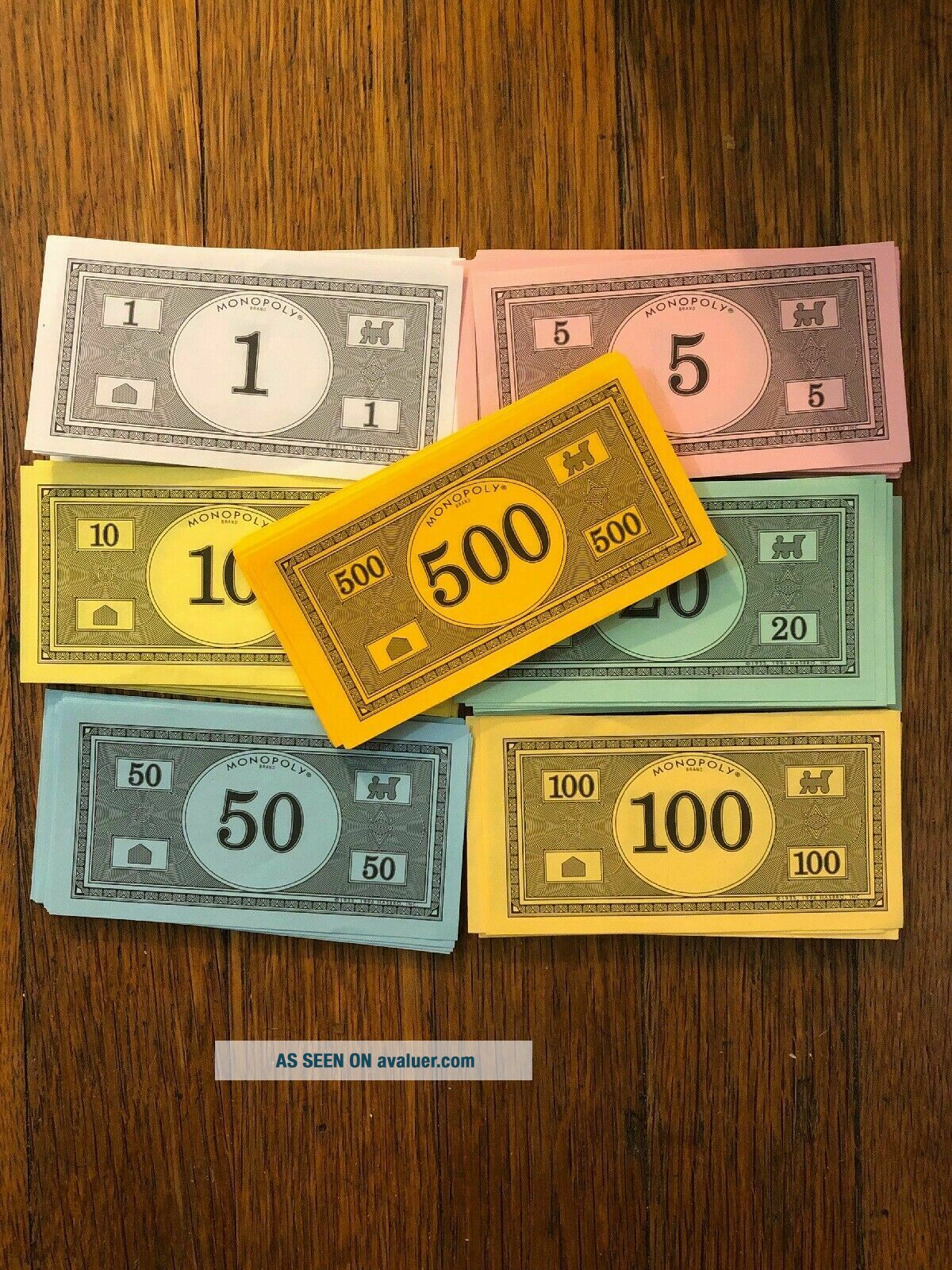 Monopoly Replacement Money Almost A Double Set $39, 980. Worth | #9819152