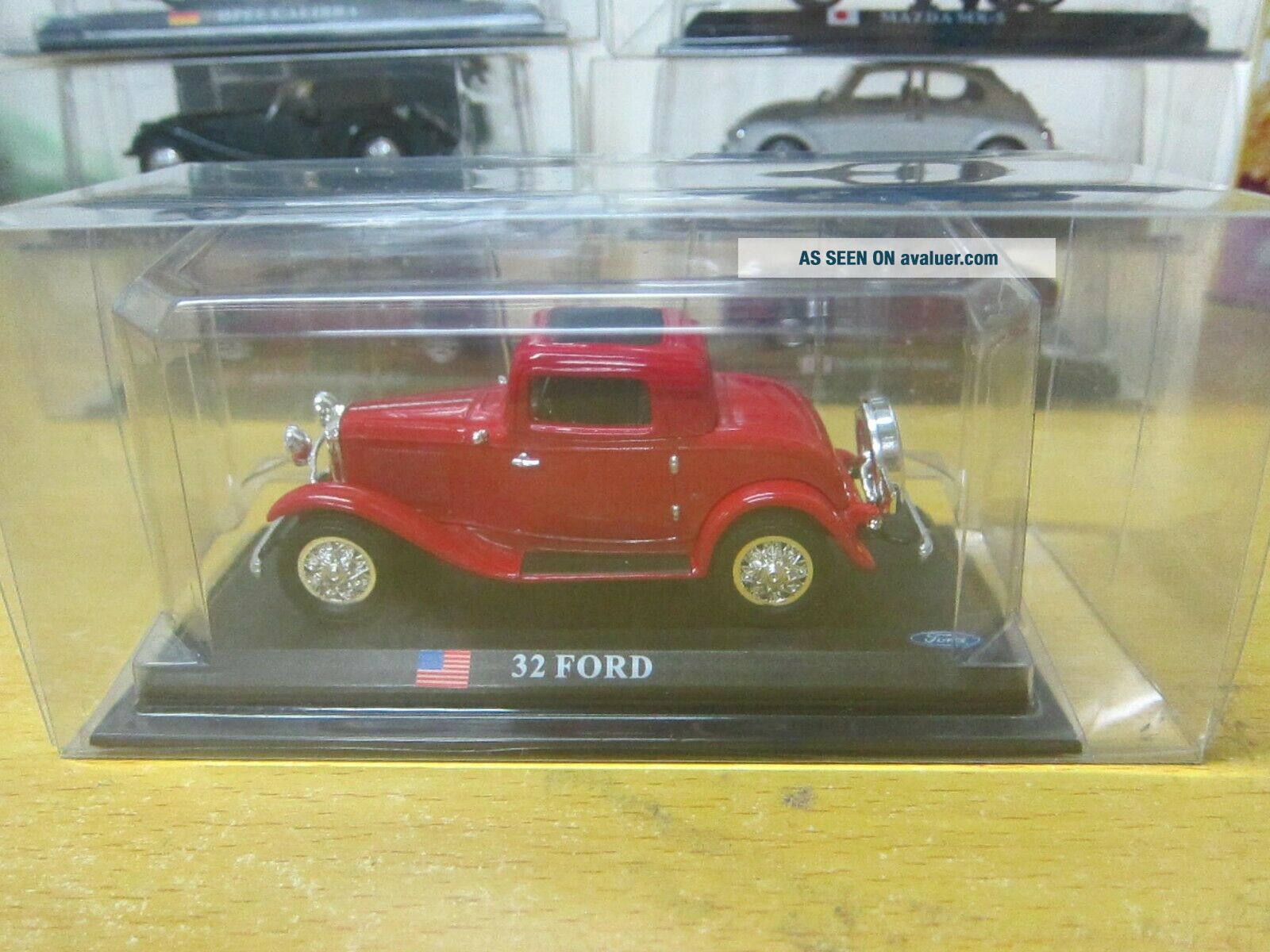 DelPrado - Scale 1/43 - 32 FORD - RED - Mini Toy Car | #9833567