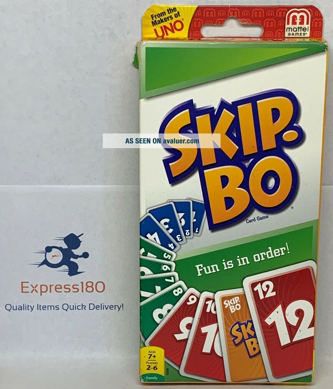 (FA) SKIP - BO Family Card Game 2003 Complete With Instructions Box ...