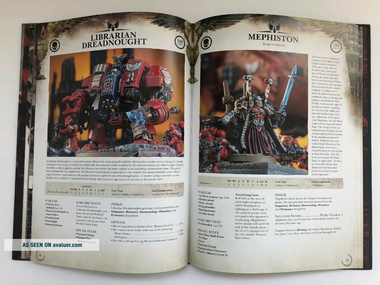 Blood Angels Codex Warhammer 40k Hardback | #9826480