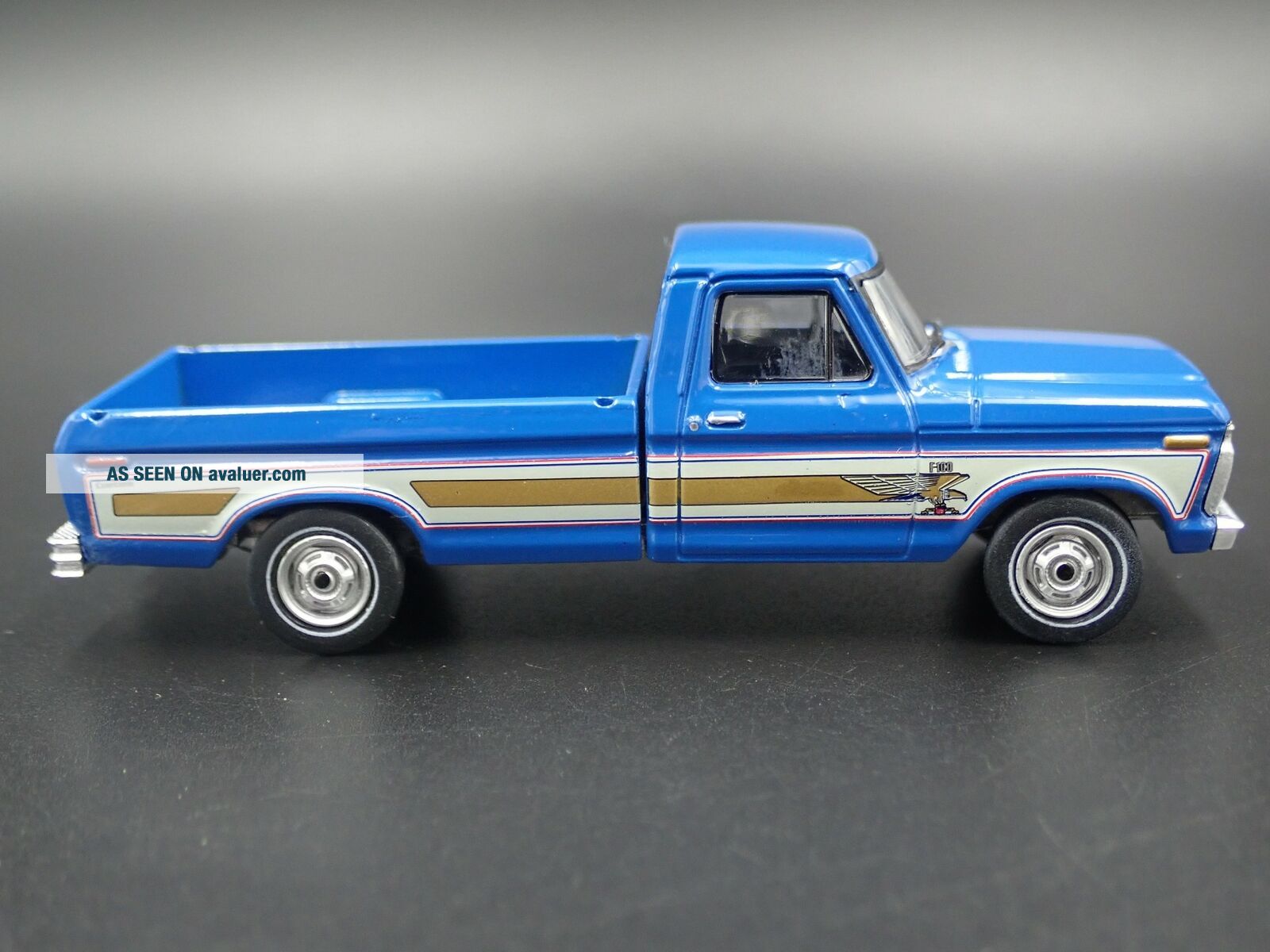 1976 FORD F100 LONG BED PICKUP TRUCK BICENTENNIAL 1/64 SCALE DIECAST ...