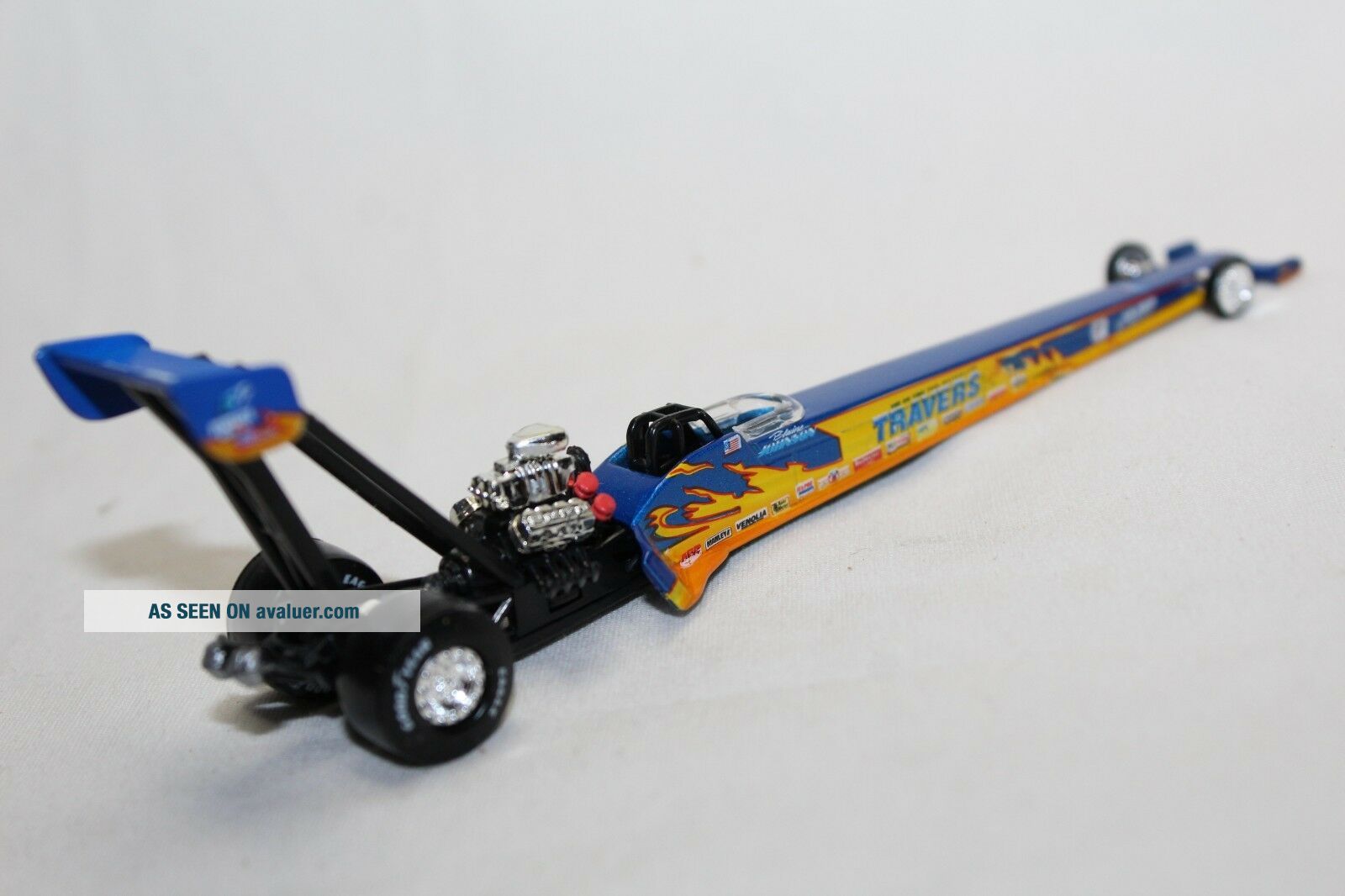 Action 1:64 Scale NHRA BLAINE JOHNSON TRAVERS 1996 DRAGSTER - BLUE ...