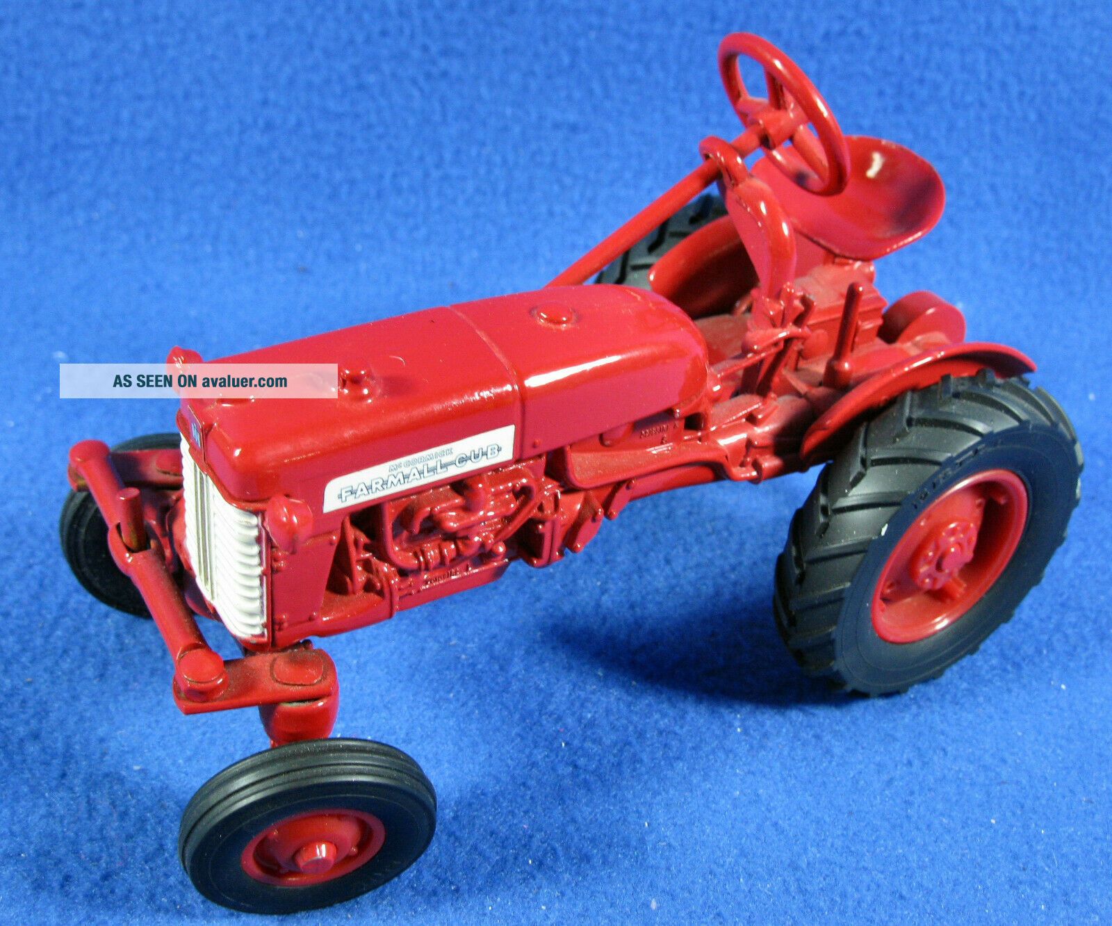 Ertl McCormick Farmall Cub Tractor Red Diecast Metal 1/16 Vintage ...