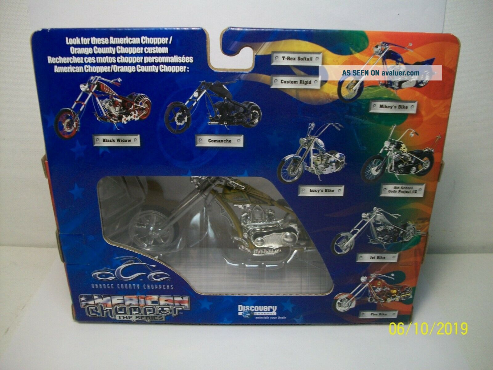 Orange County Choppers 1:18 Scale DIXIE CHOPPER (American Chopper ...