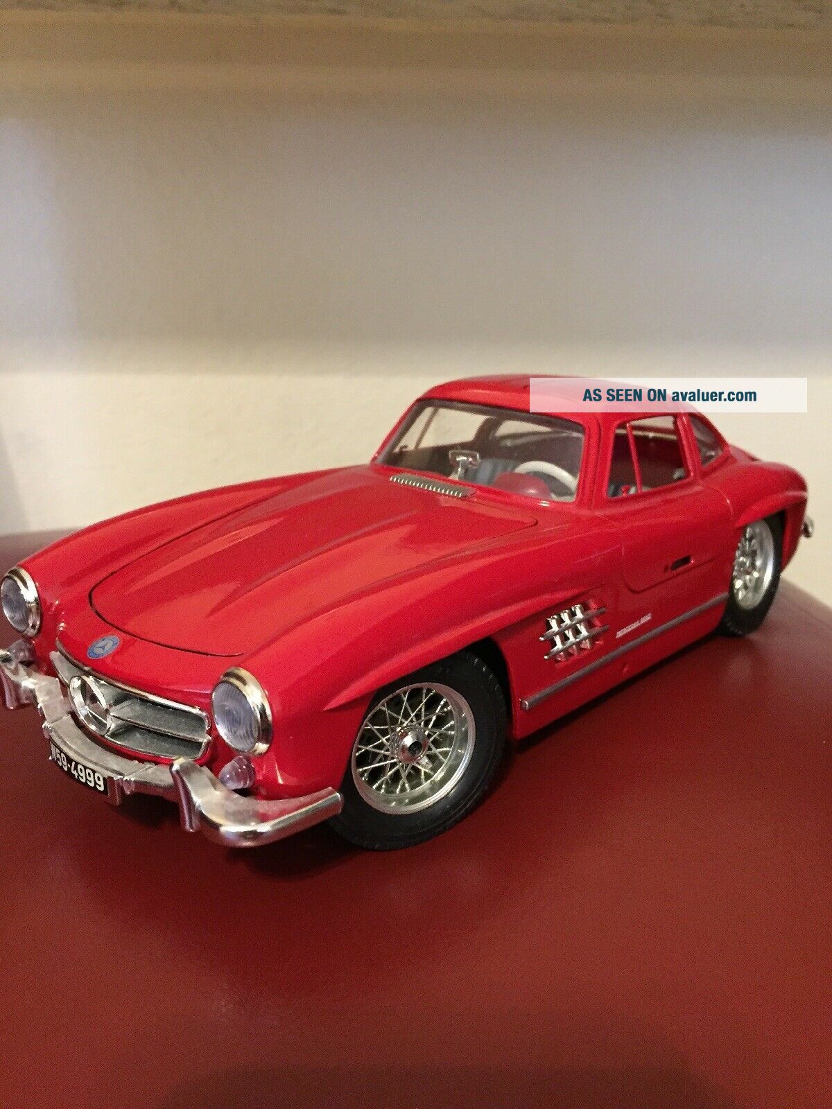 Burago 1954 Mercedes - Benz 300 SL 3015 Gull Wing 1:18 Scale Made In ...