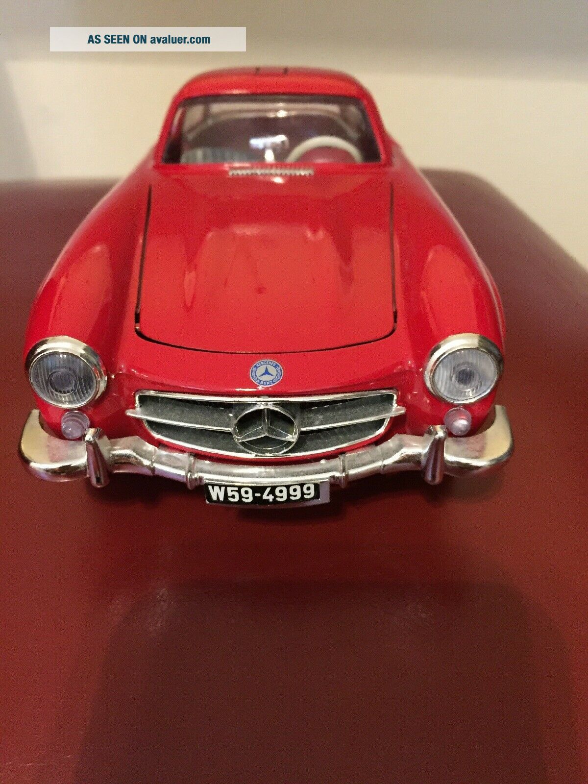 Burago 1954 Mercedes - Benz 300 SL 3015 Gull Wing 1:18 Scale Made In ...